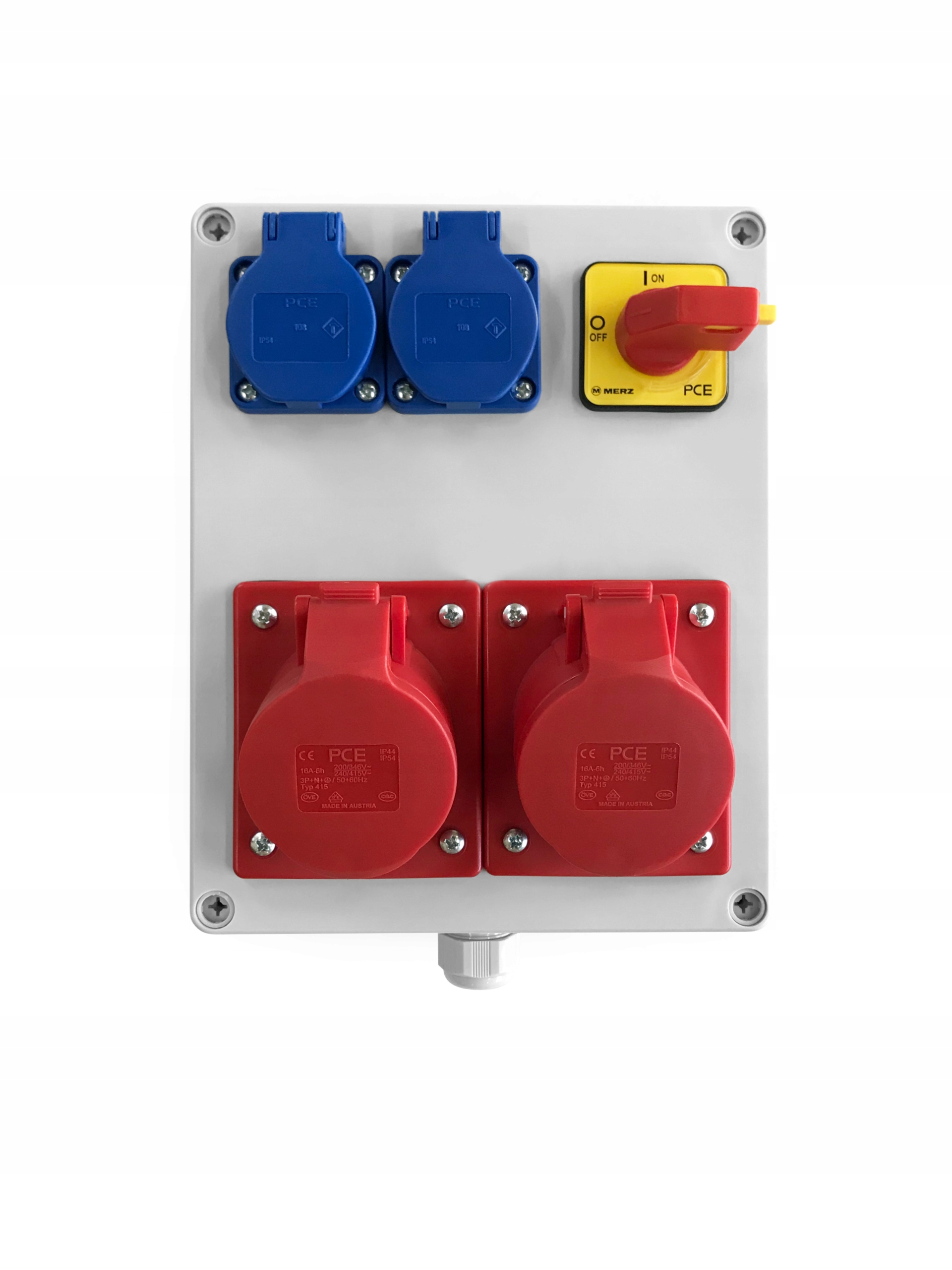 Rozdzielnica Elektromix24h 400 V IP54 32 A (5907484330614) • Cena, Opinie 13482313651 • Allegro