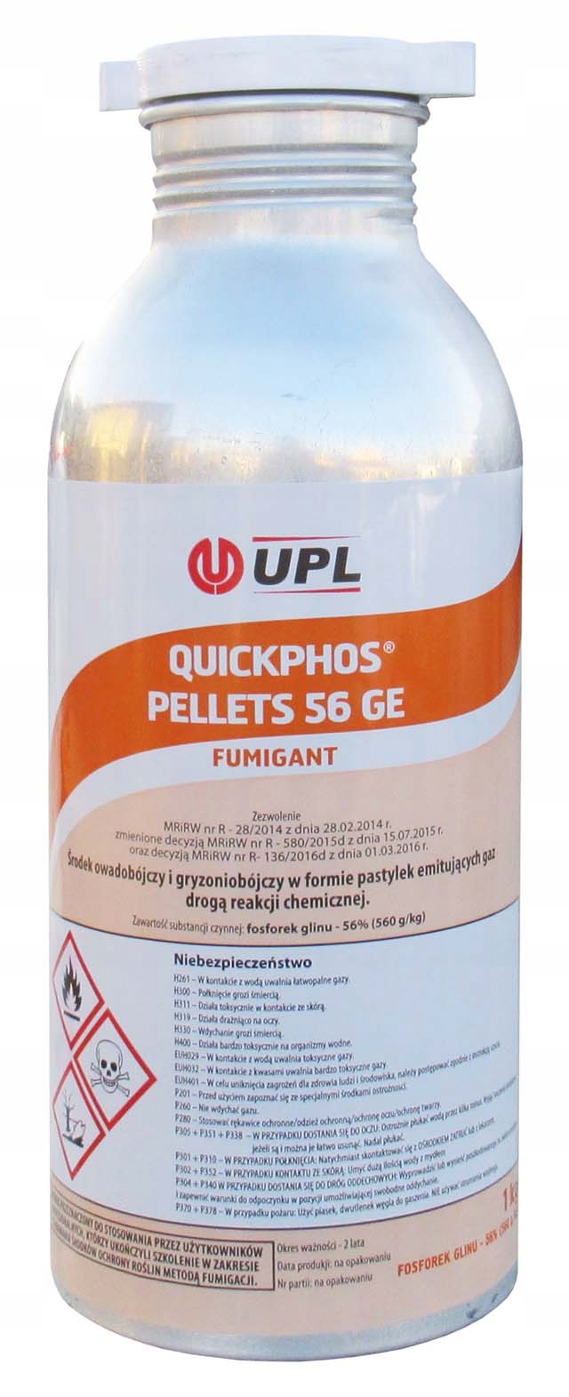Quickphos Pellets 56 Ge - Niska cena na Allegro.pl