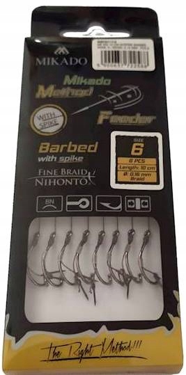 HACZYKI MIKADO DO METHOD FEEDER Z IGŁĄ 12 - HMFB211I-12 - 8473583516 - Allegro.pl