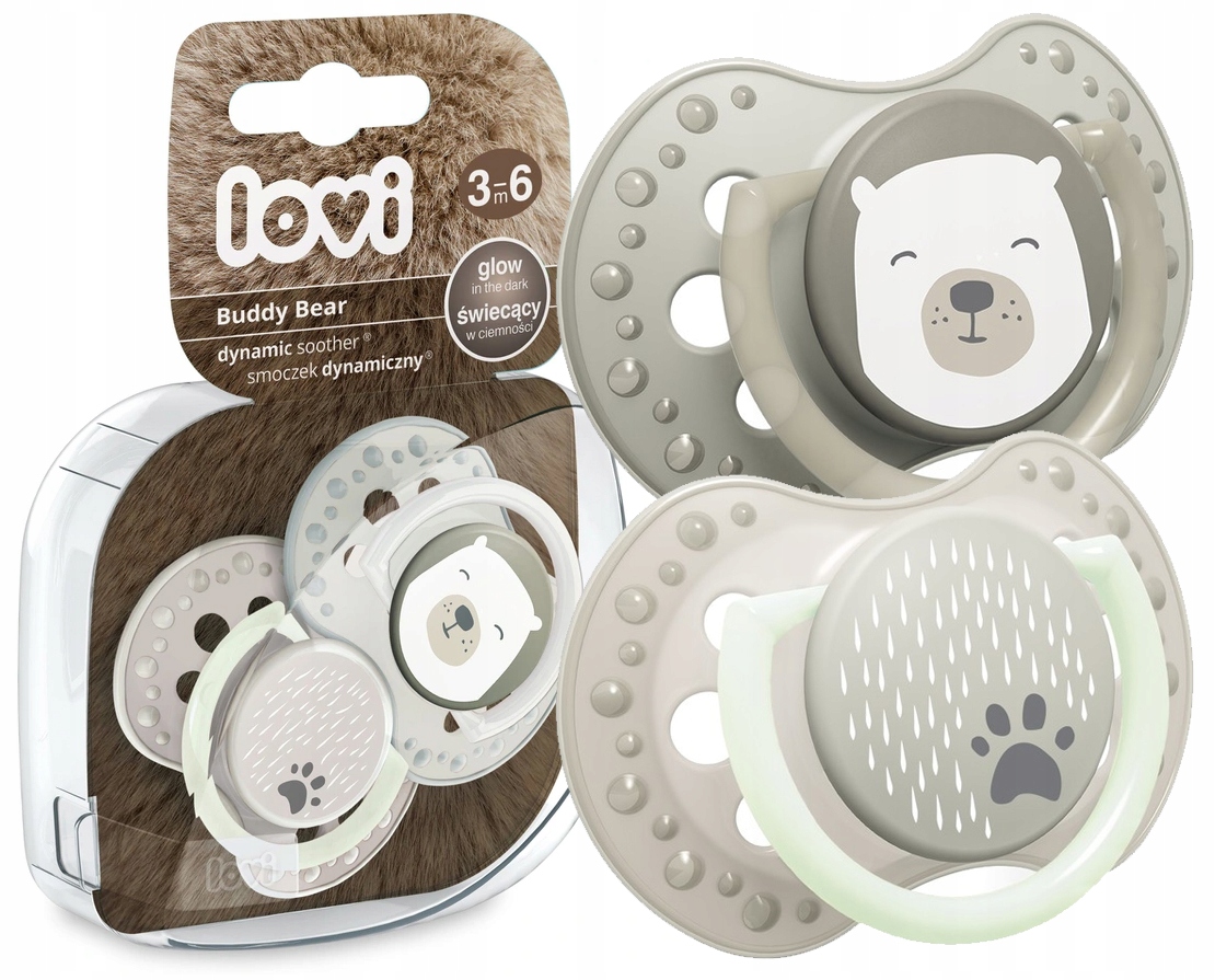 LOVI SMOCZEK DYNAMICZNY USPOKAJAJĄCY 2 SZT 3-6 m (5903407228648) • Cena, Opinie • Smoczki ...