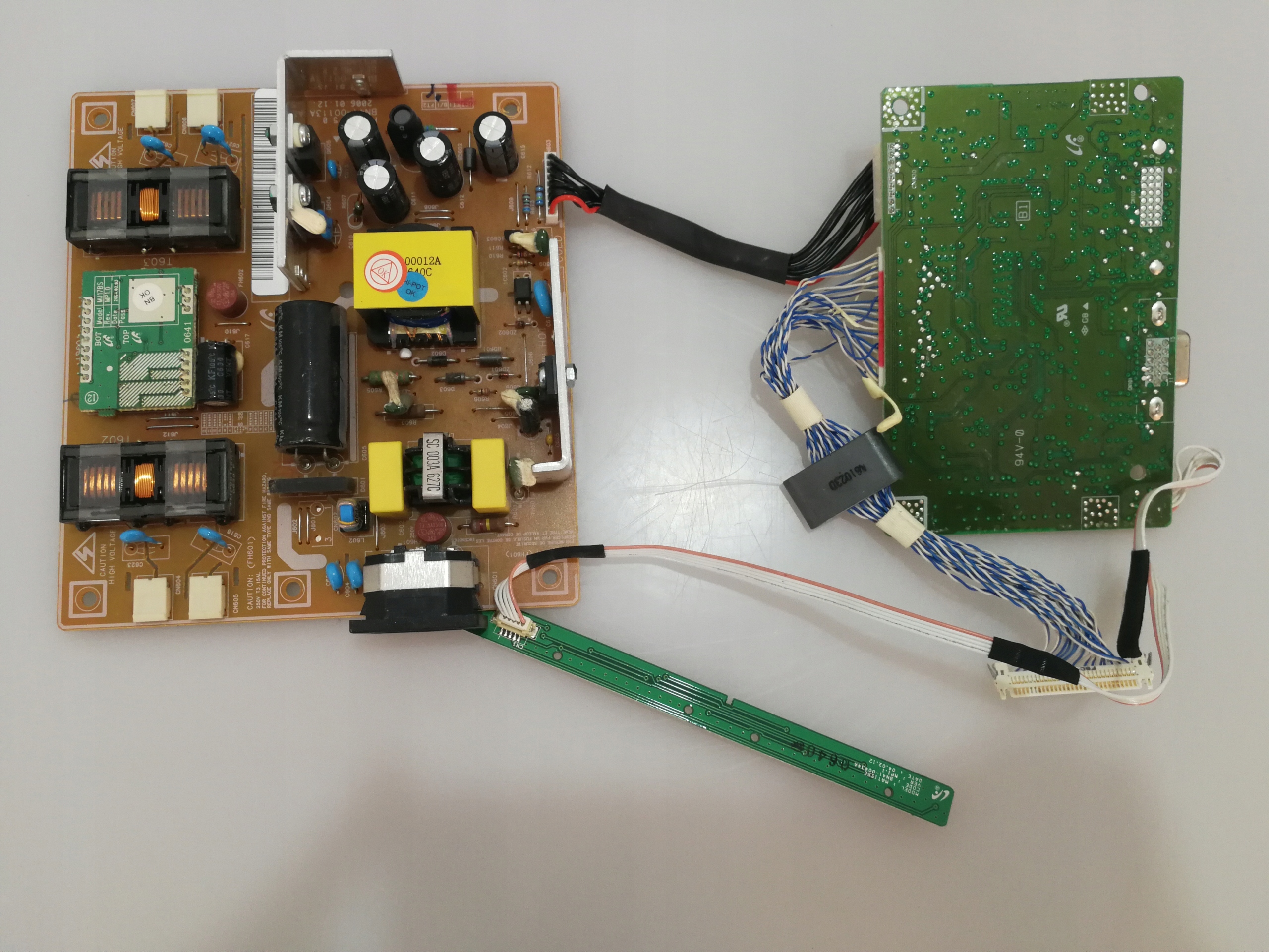 PŁYTA GŁÓWNA ZASILACZ MONITOR SAMSUNG 710N - Sklep, Opinie, Cena w Allegro