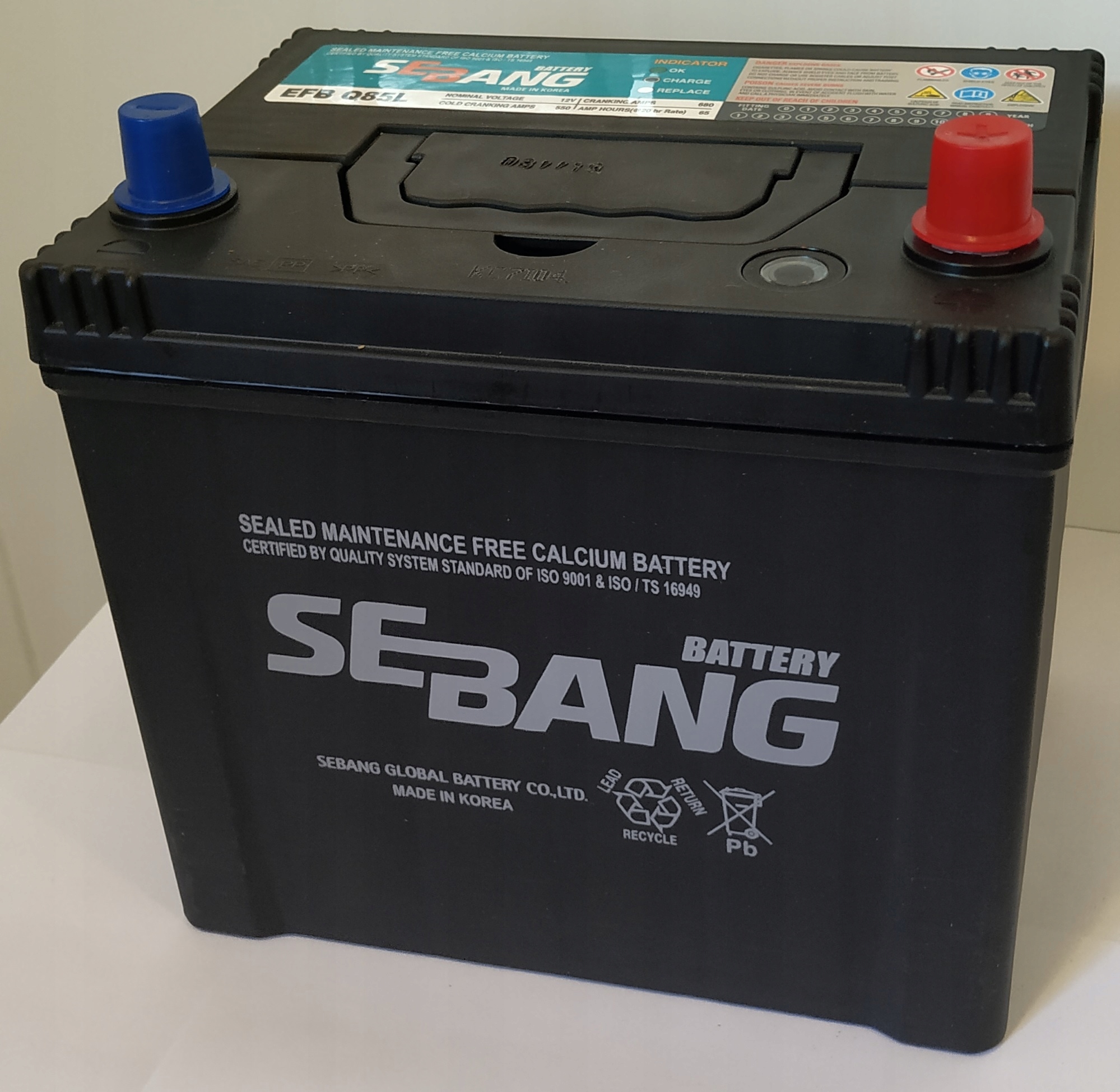 Akumulator Sebang EFB 65Ah 580A R+ Q85L za 480.00PLN z Wrocław - Allegro - (14197820893)