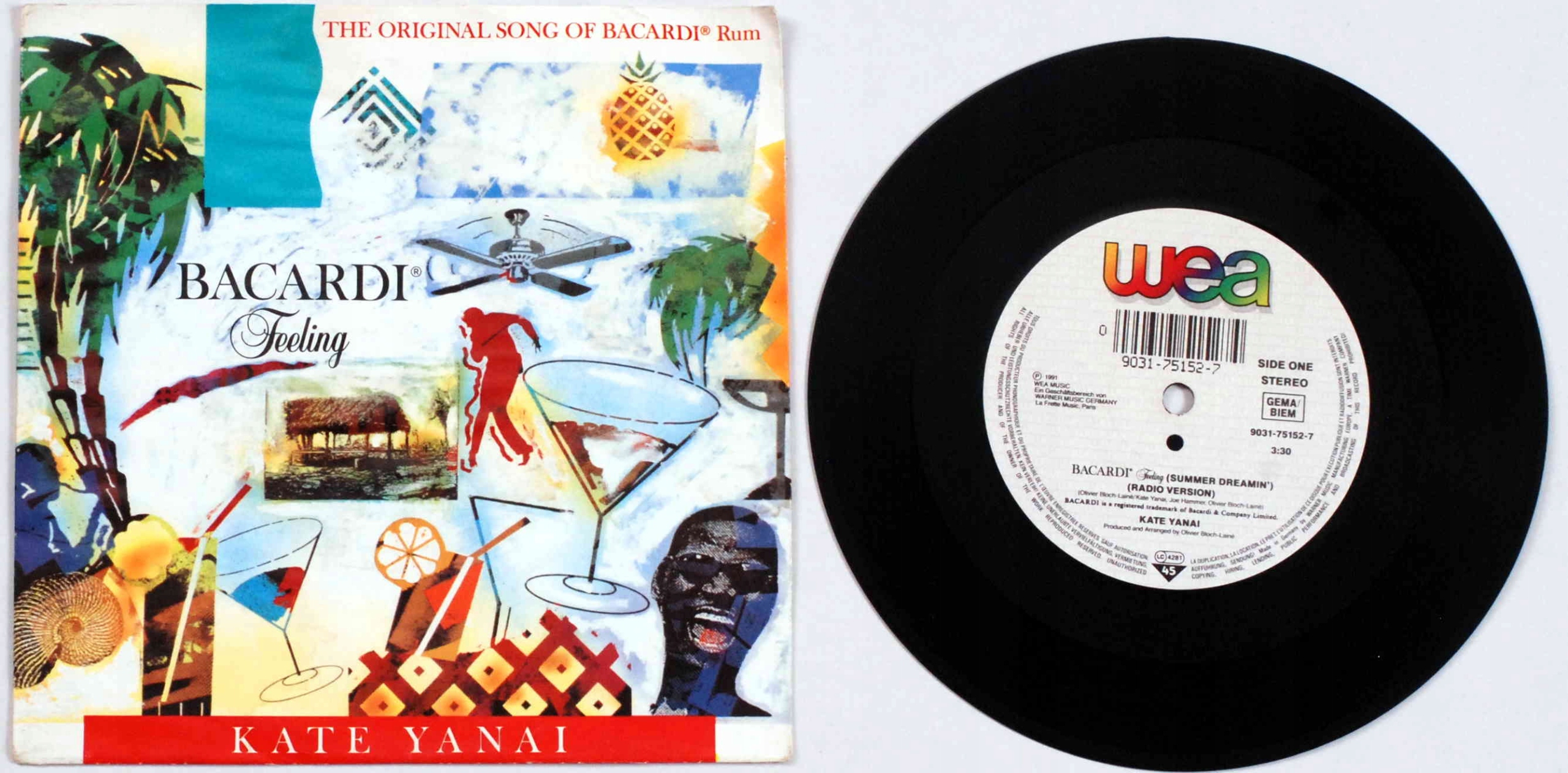 Bacardi Feeling Kate Yanai Winyl • Cena, Opinie - Allegro