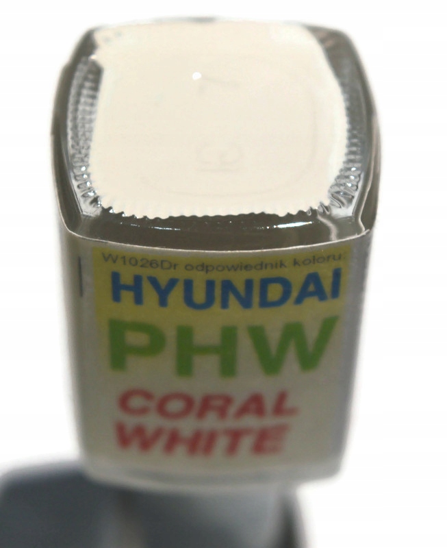 HYUNDAI PHW CORAL WHITE LAKIER SAMOCHODOWY ZAPRAWKA DO RYS 10 ML ARA 5906379514733 za 19.99PLN z ...