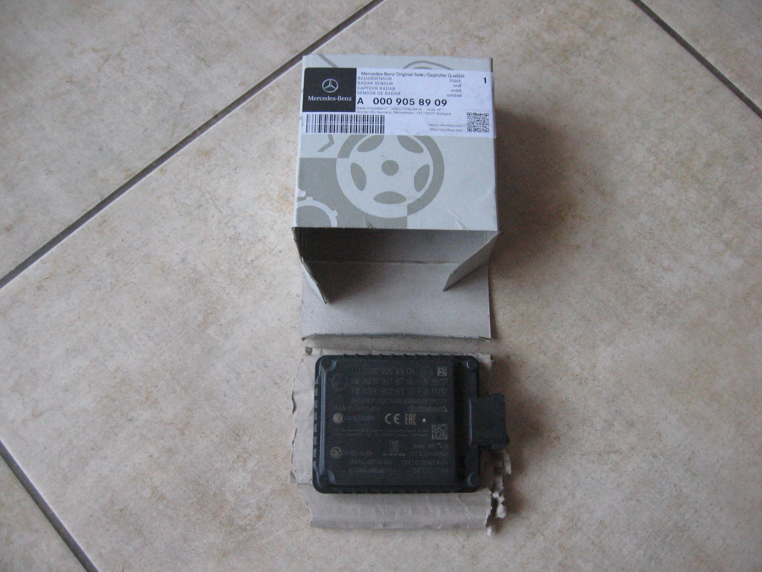 RADAR DISTRONIC MERCEDES E KLASA W213 A0009058909 A0009058909 - 1 za ...