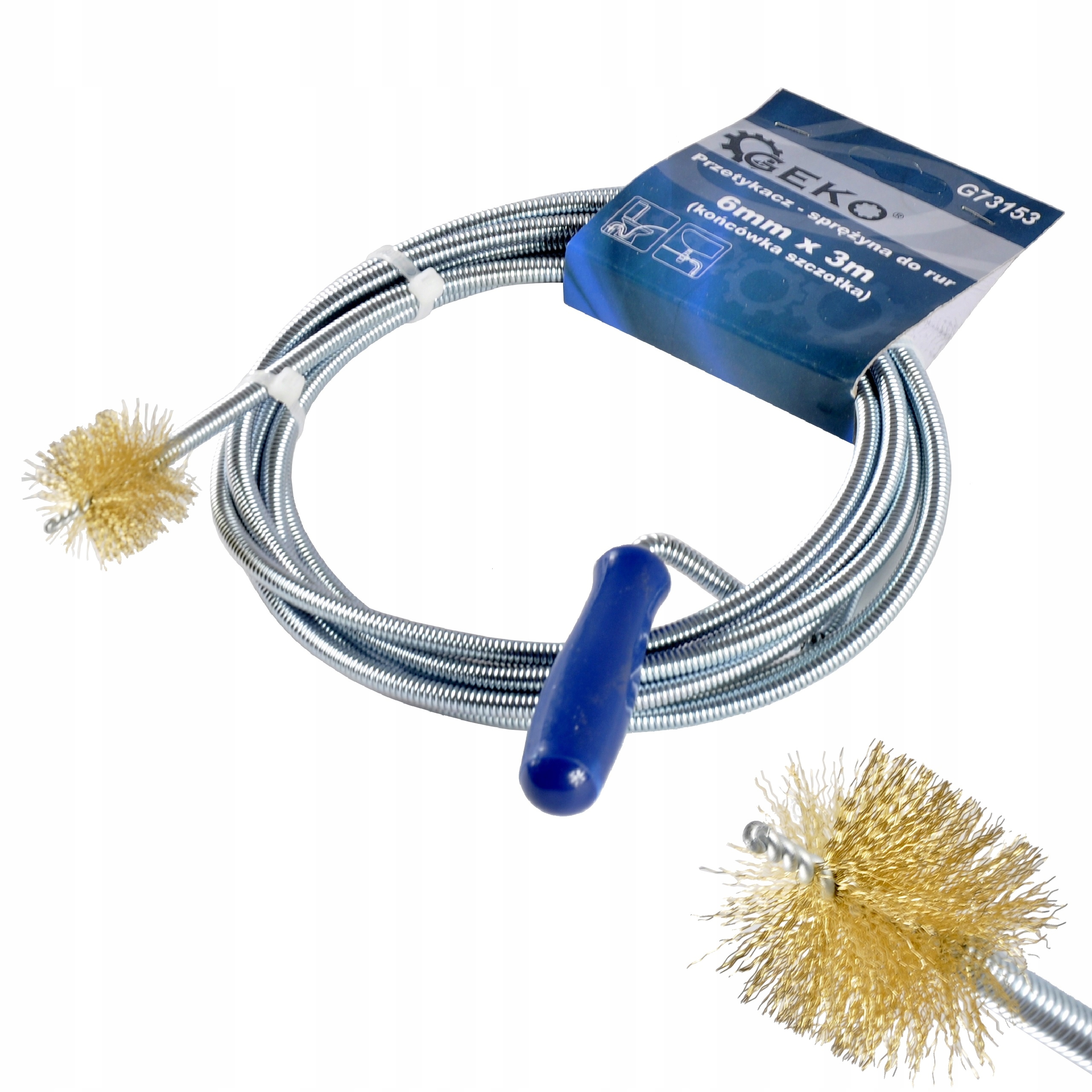 Spirala kanalizacyjna Geko 3 m x 6 mm (5901477119651) • Cena, Opinie ...