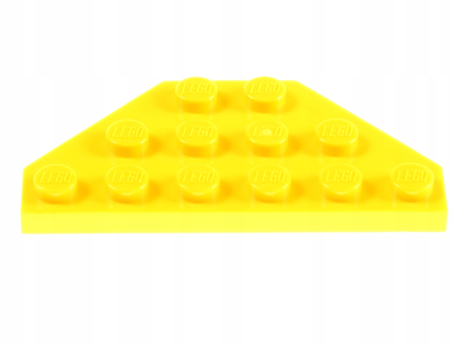 LEGO Płytka ścięta 3x6 2419 żółta • Cena, Opinie - Allegro