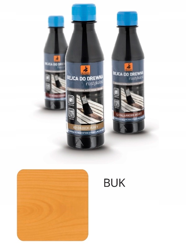 Bejca Do Drewna Rustykalna Dragon 0,2 l BUK (5903649007889) • Cena ...