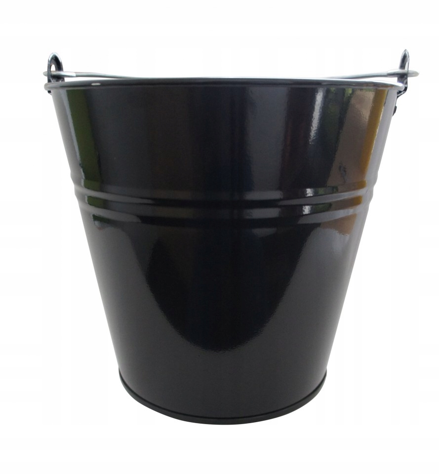 Wiadro Metalowe Czarne - Niska cena na Allegro