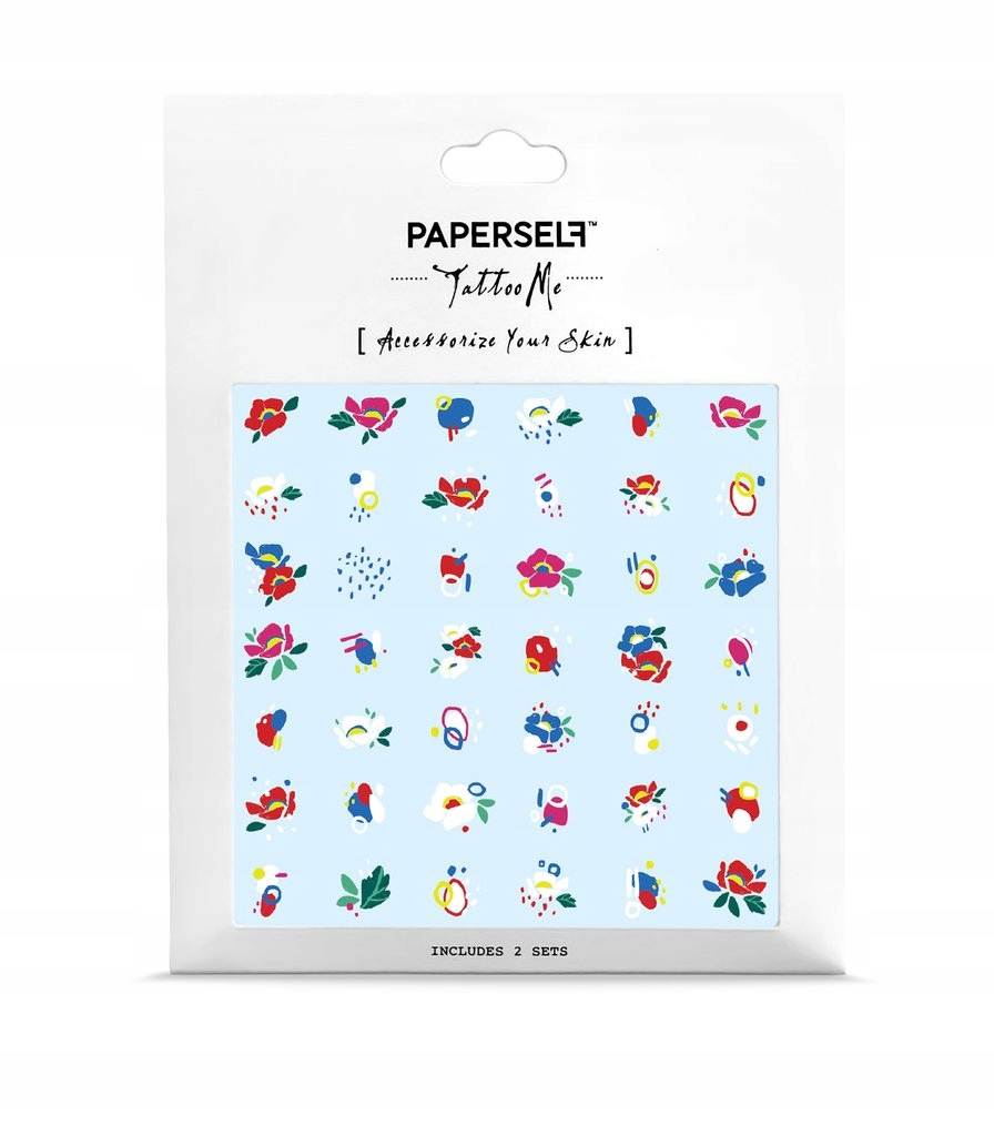 Paperself tatuaż tymczasowy damski małe kwiaty (5060270572787) • Cena ...
