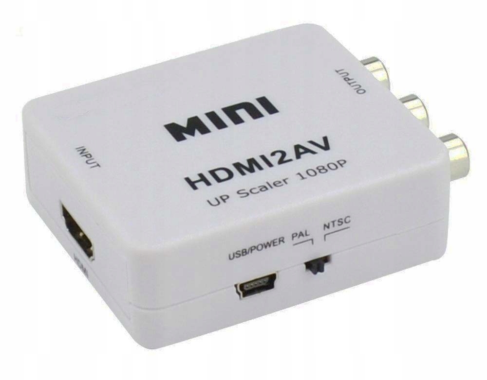 Adapter HDMI2AV MINI przejściówka z HDMI do AV - Sklep, Opinie, Cena w ...