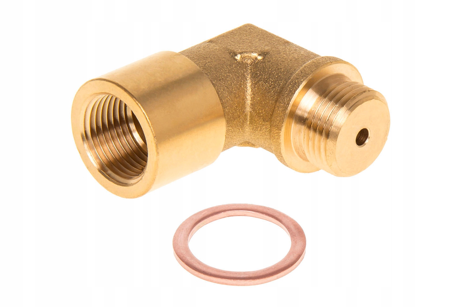 Emulator drugiej sondy lambda kątowy mosiężny fi 4mm za 34.80PLN z ...