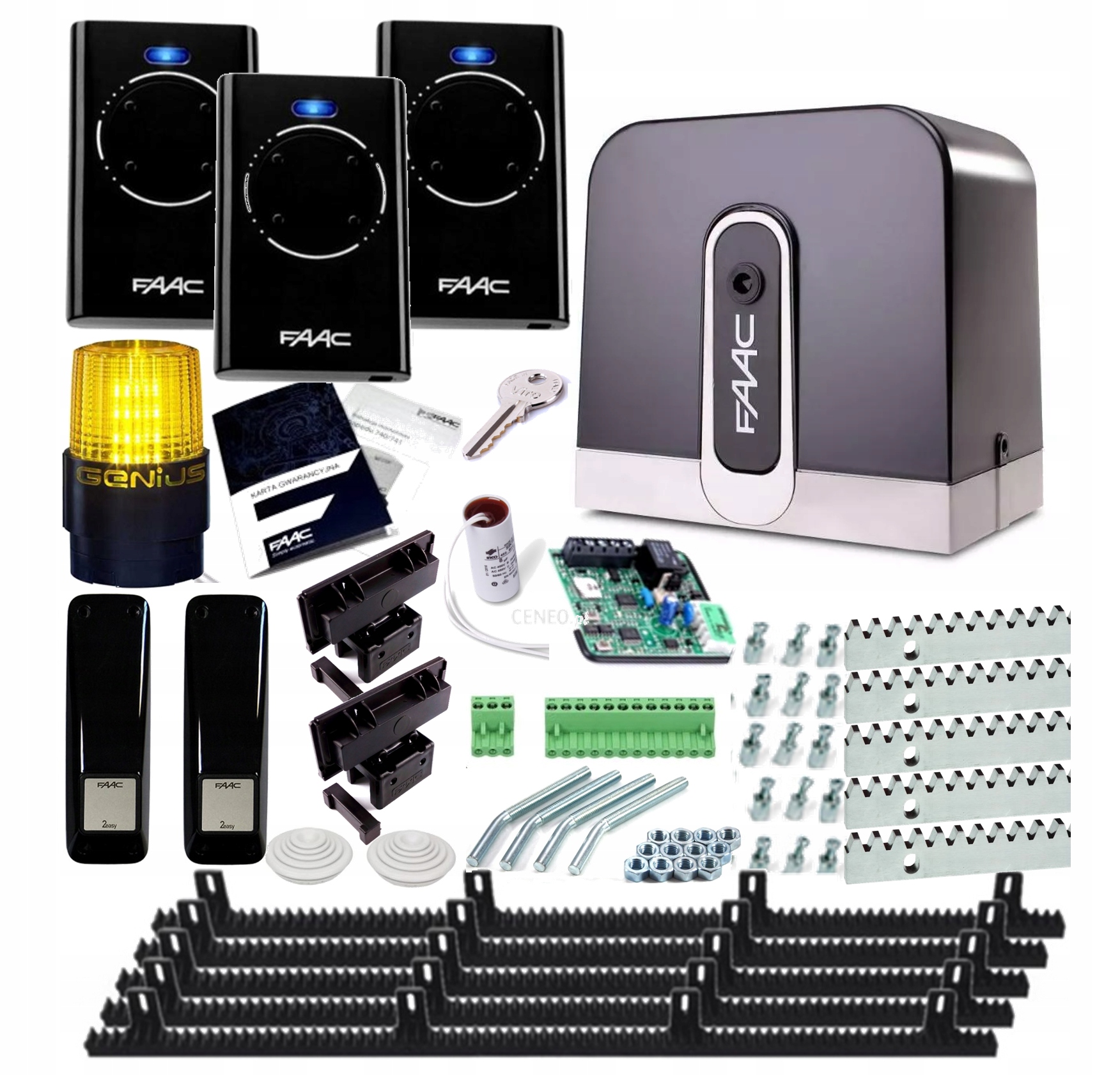 Napęd FAAC C721 Cyclo 24V ENCODER Led 800 kg (FAAC C721) • Cena, Opinie • Napędy 8931025353 ...