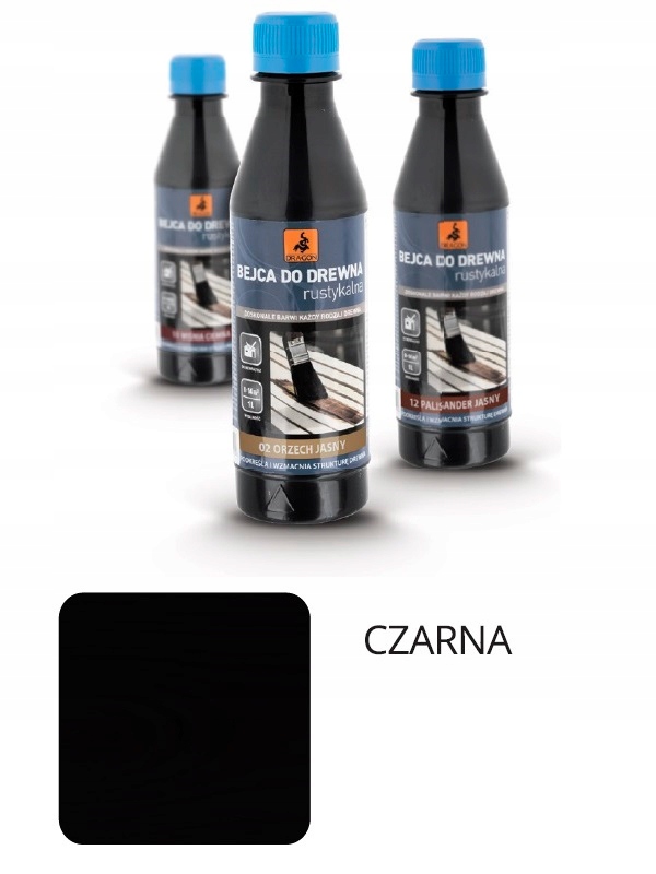 Czarna Bejca do Drewna - Niska cena na Allegro