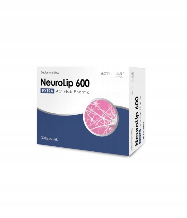 NeuroLip Extra 600mg 30kaps. kwas alfa liponowy Activlab (5907368886701 ...