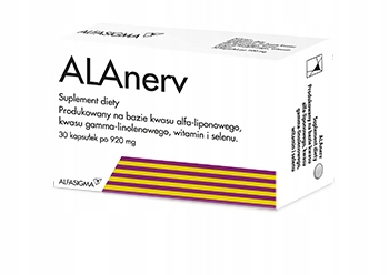 ALAnerv 30 kapsułek 11790750523 - Allegro.pl