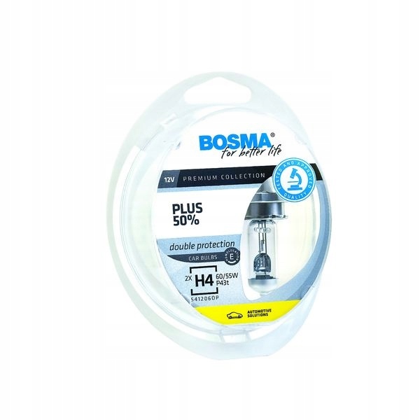 Bosma H4 60 W 3929/LED 2 szt. BOSMA 5904353023929 3929/LED za 41,41 zł ... Bosma H4 60 W 3929/LED 2 szt. BOSMA 5904353023929 3929/LED za 41,41 zł ...