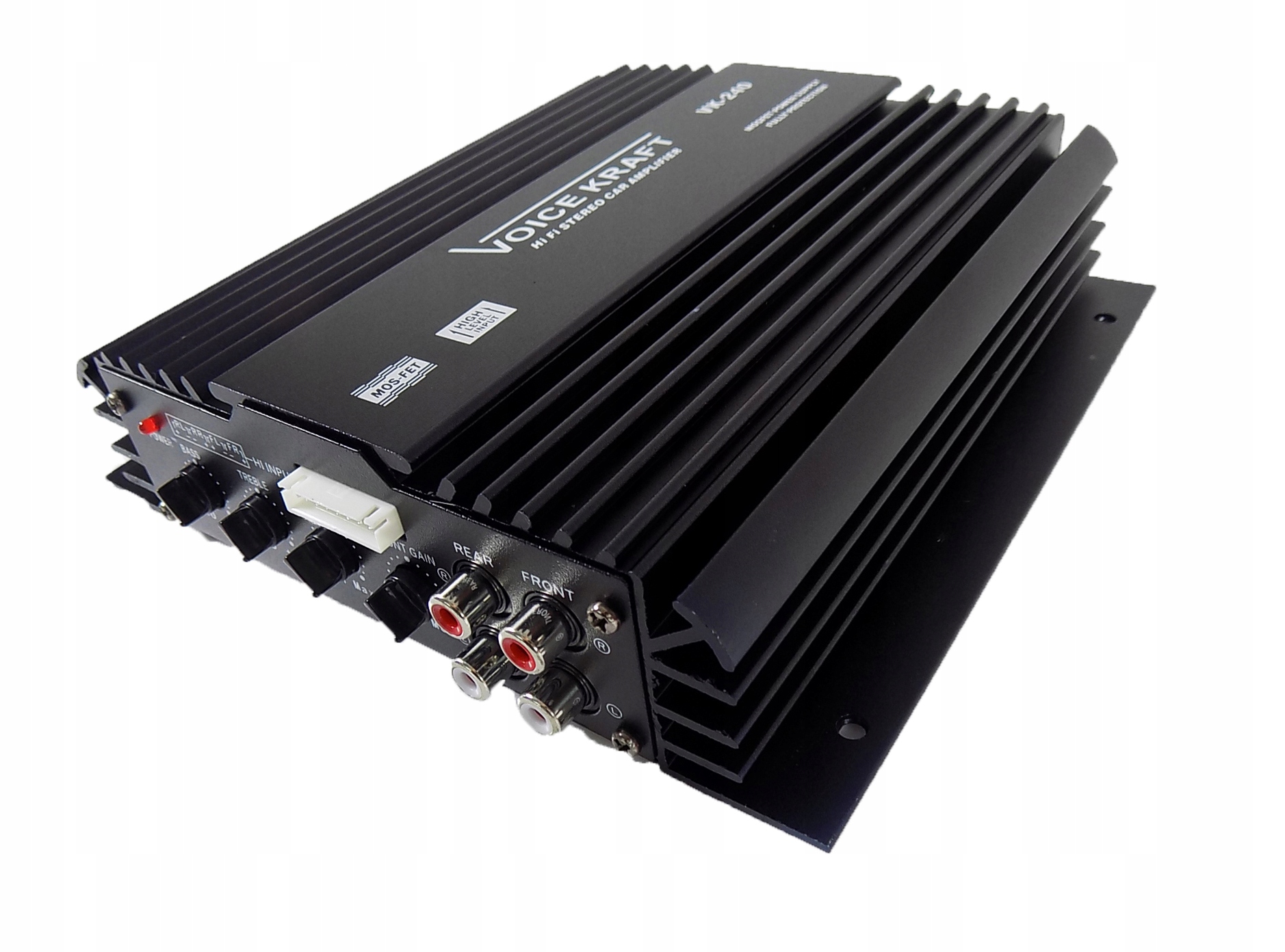 WZMACNIACZ SAMOCHODOWY 1000 WATT 4 KANAŁY + KABLE 6744326251 - Allegro.pl