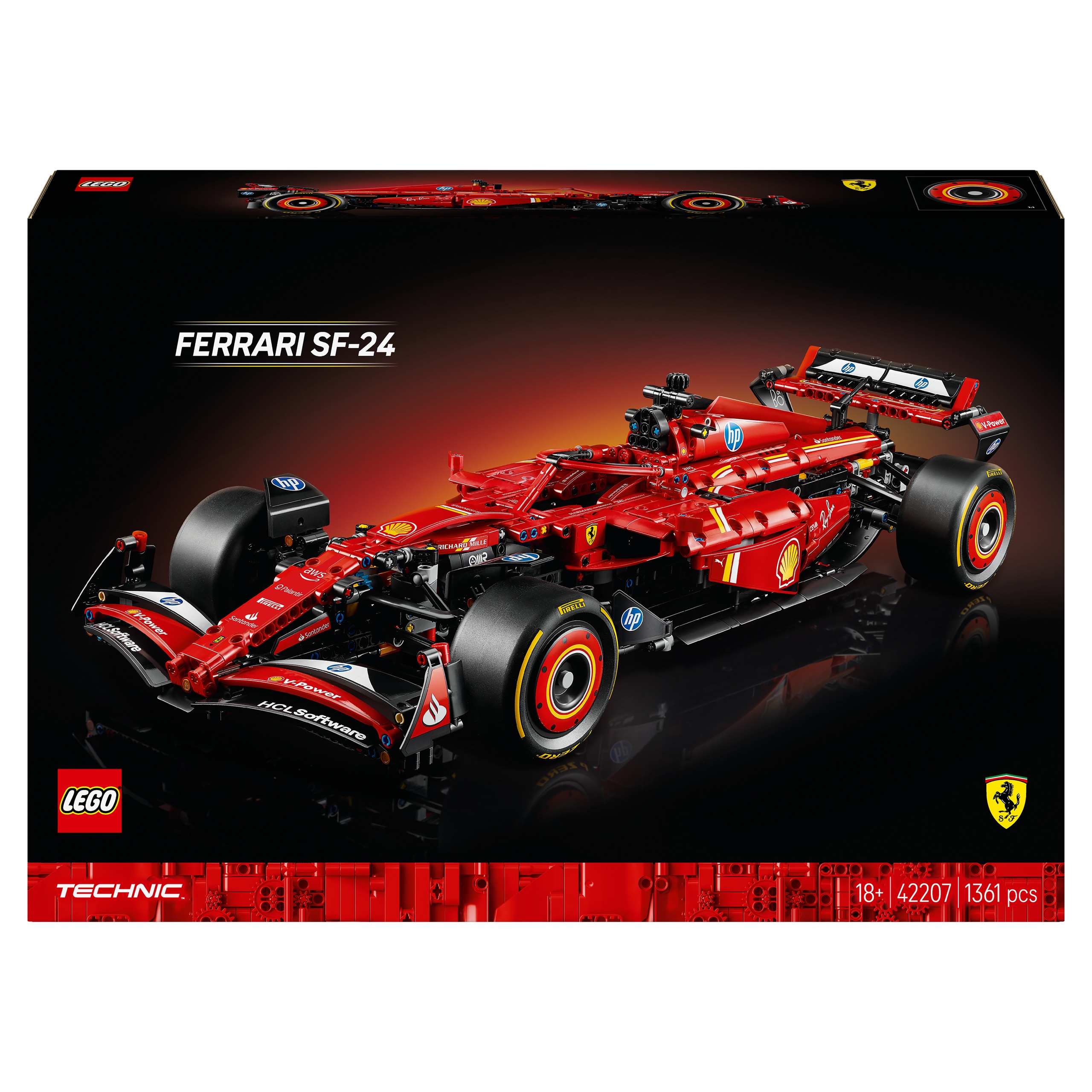 LEGO Technic 42207 Bolid F1 Ferrari SF-24 (5702017816302) • Cena ...