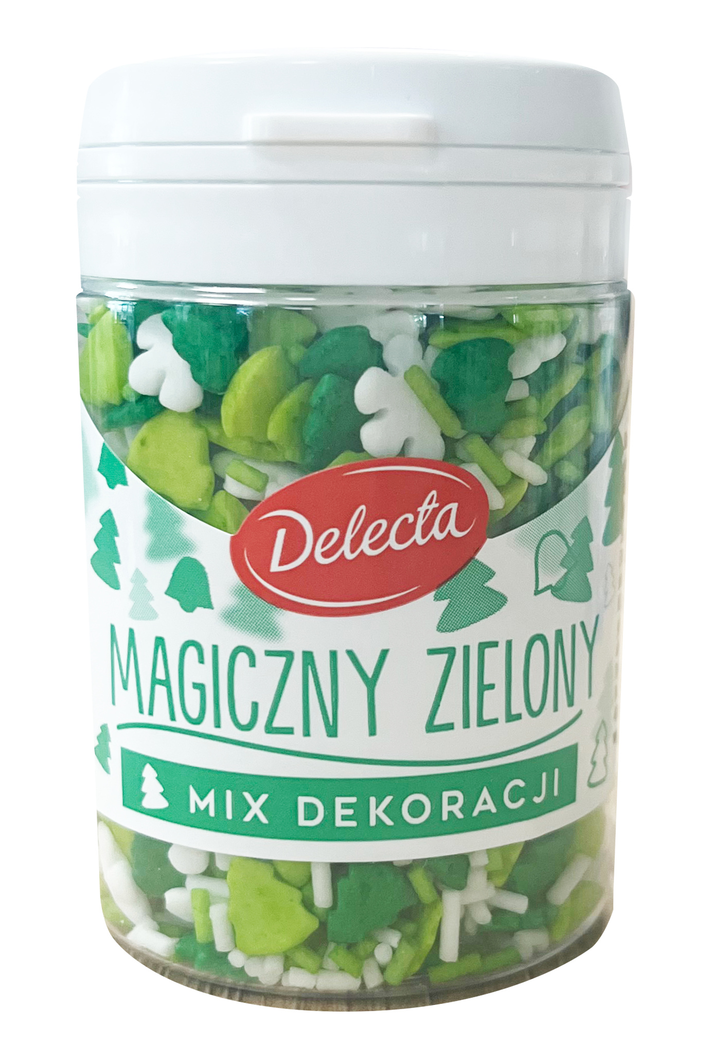 POSYPKA ŚWIĄTECZNA MAGICZNY ZIELONY 55G NA PIERNICZKI CIASTECZKA ...