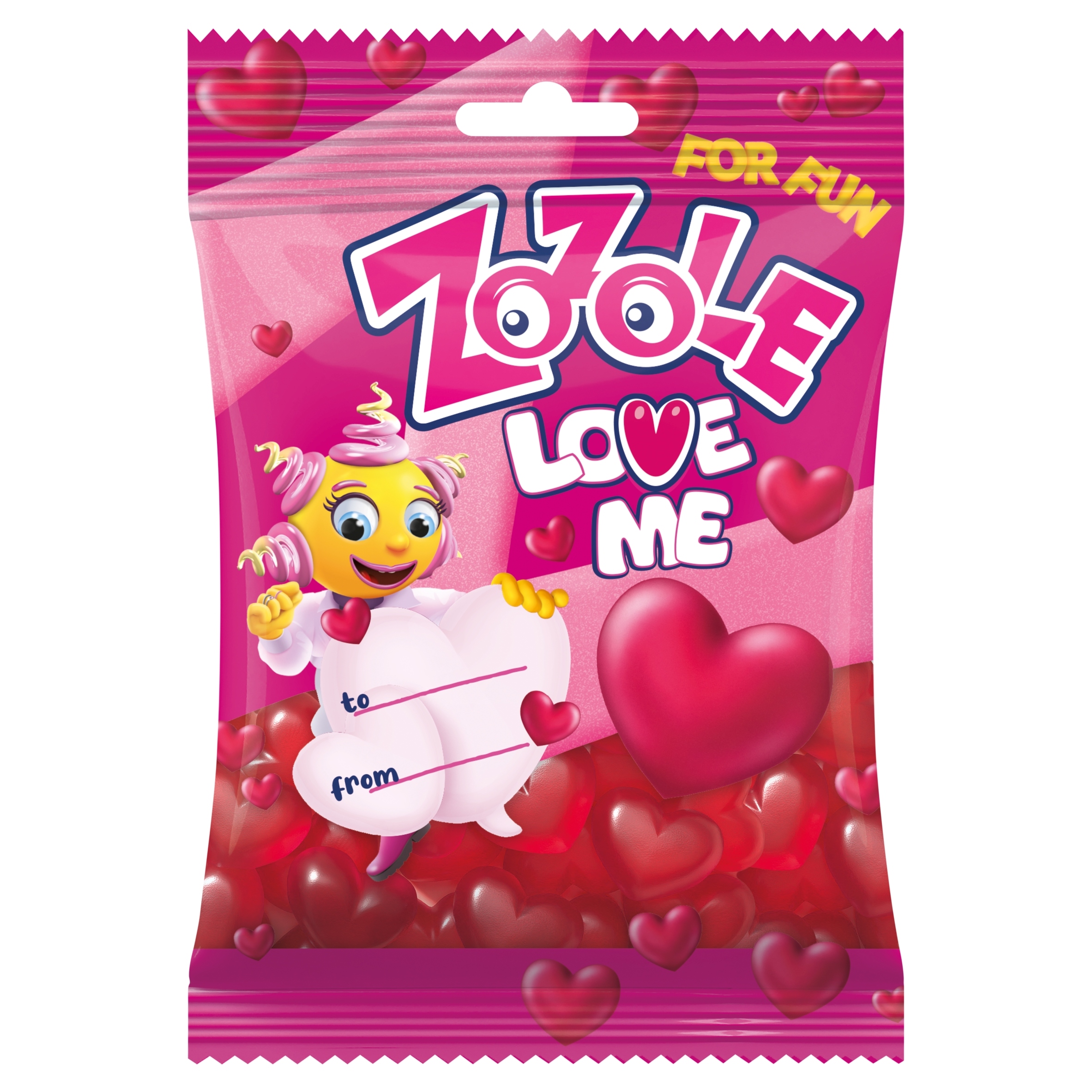 Zozole Love Me Żelki o smaku truskawkowym 75 g (5896) (5900353705896 ...