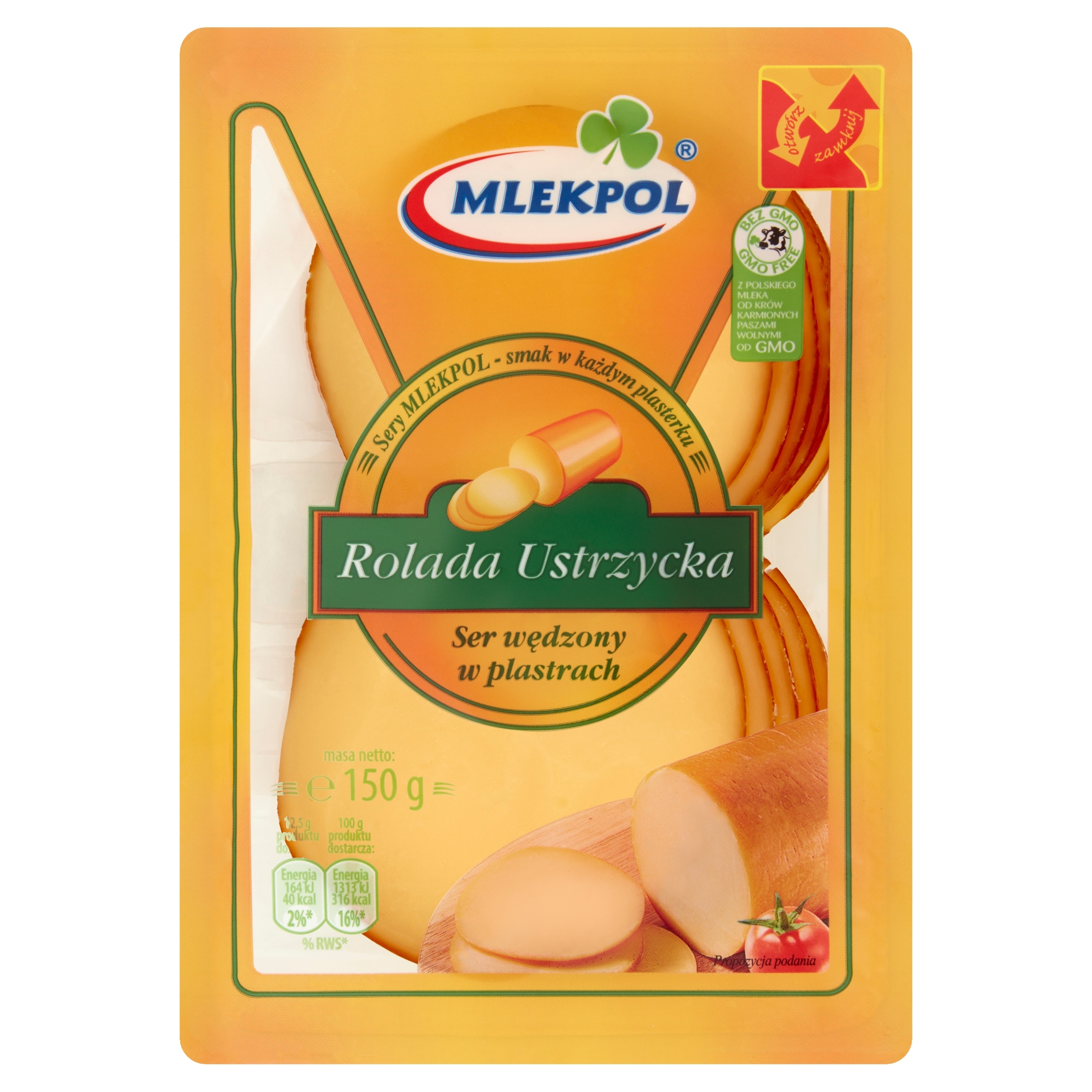 Mlekpol Ser Rolada Ustrzycka Wędzony W Plastrach 150 G Cena Opinie