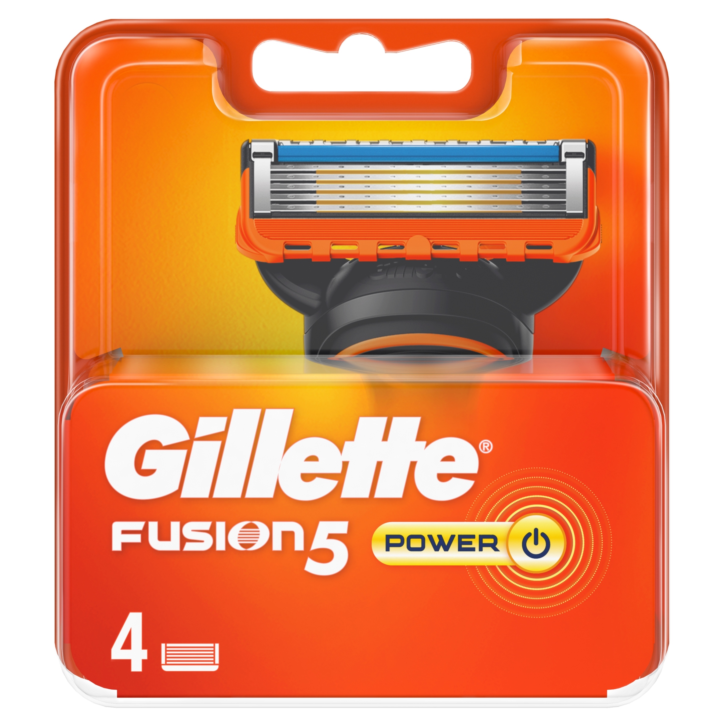 Wkłady do maszynek Gillette Fusion Power Gillette 4 szt. (5906214475076 ...