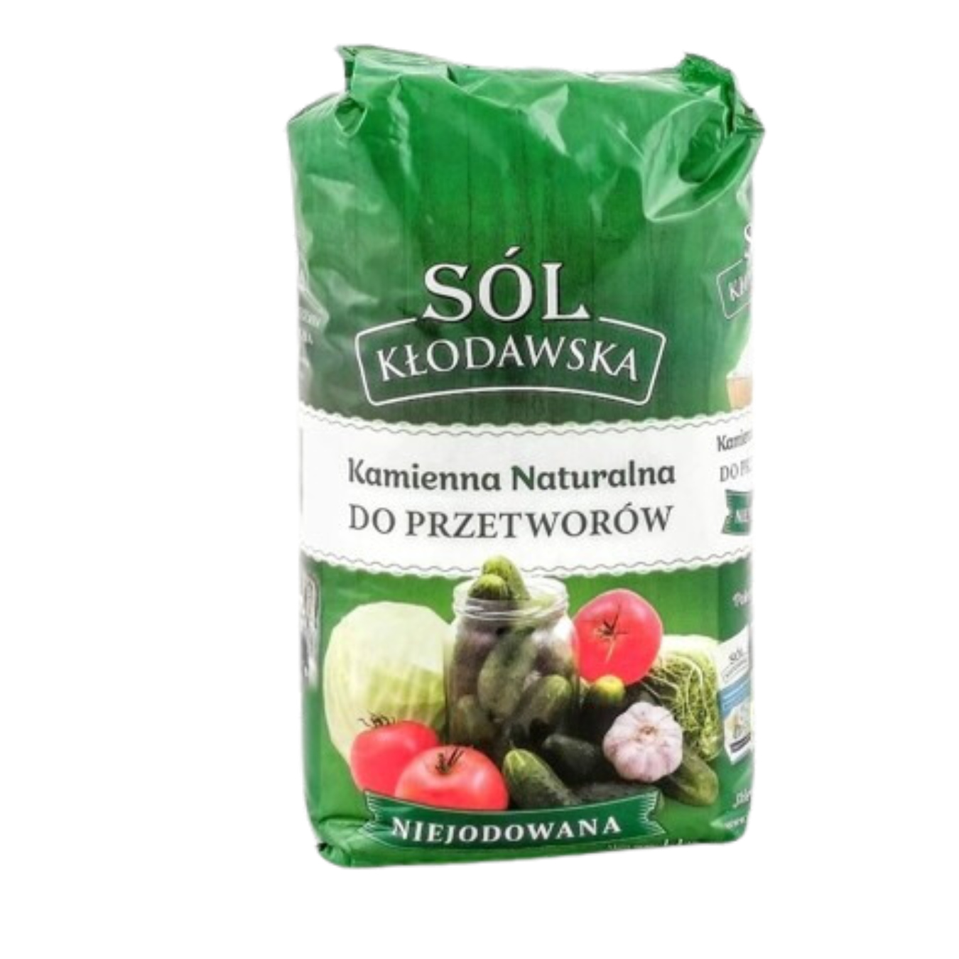 SÓL KAMIENNA NIEJODOWANA KŁODAWSKA DO PRZETWORÓW SPOŻYWCZA 1,1KG ...