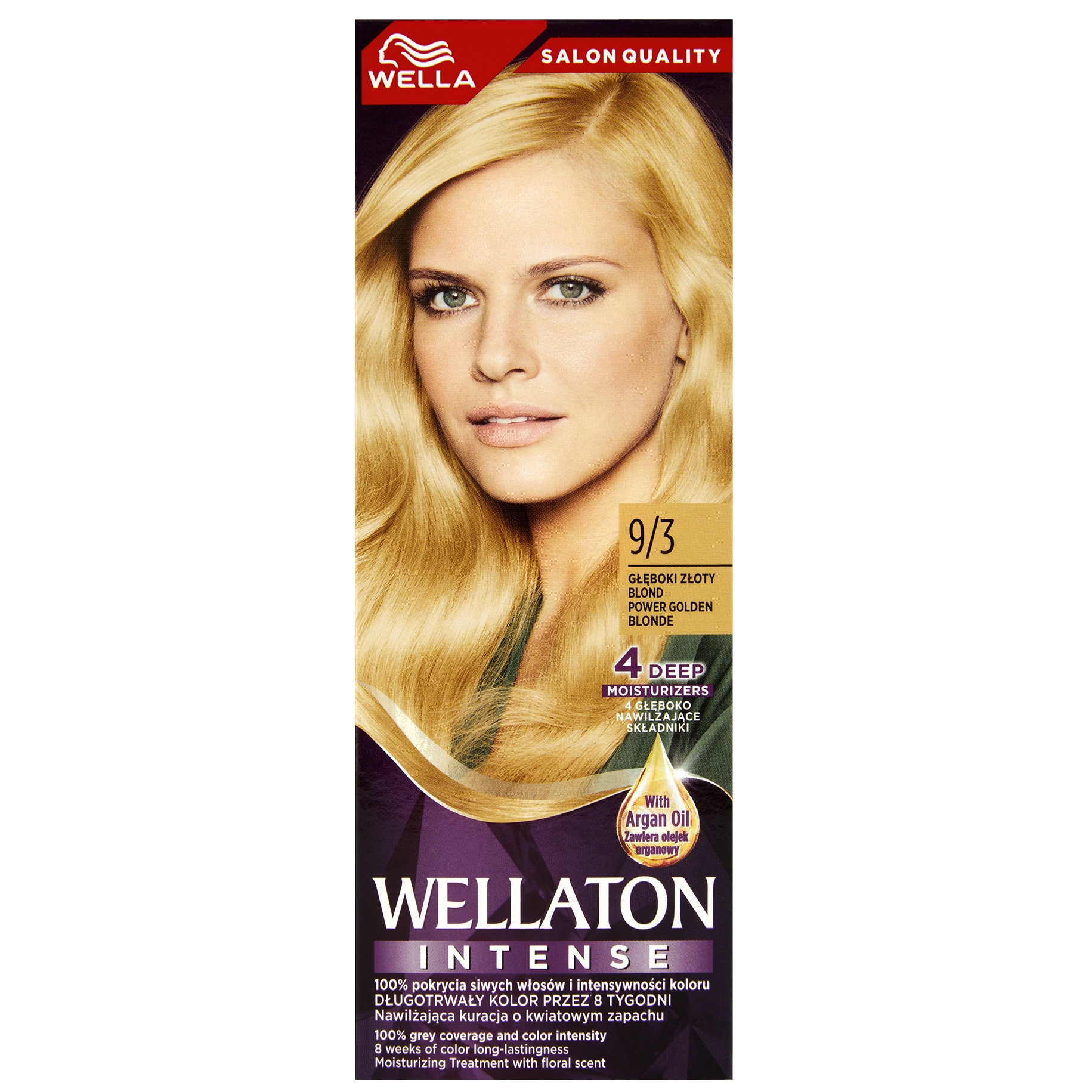 Wellaton Intense Farba do włosów 9/3 Głęboki Złoty Blond 110 ml ...