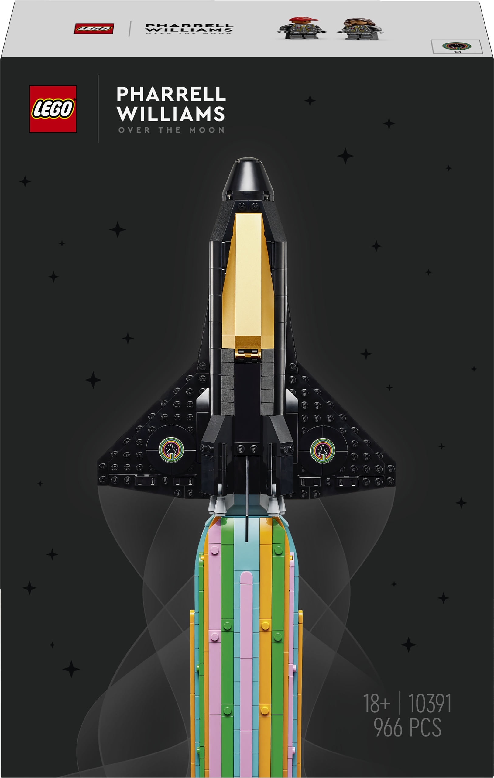 LEGO ICONS 10391 Na Księżyc z Pharrellem Williamsem (5702017462790 ...