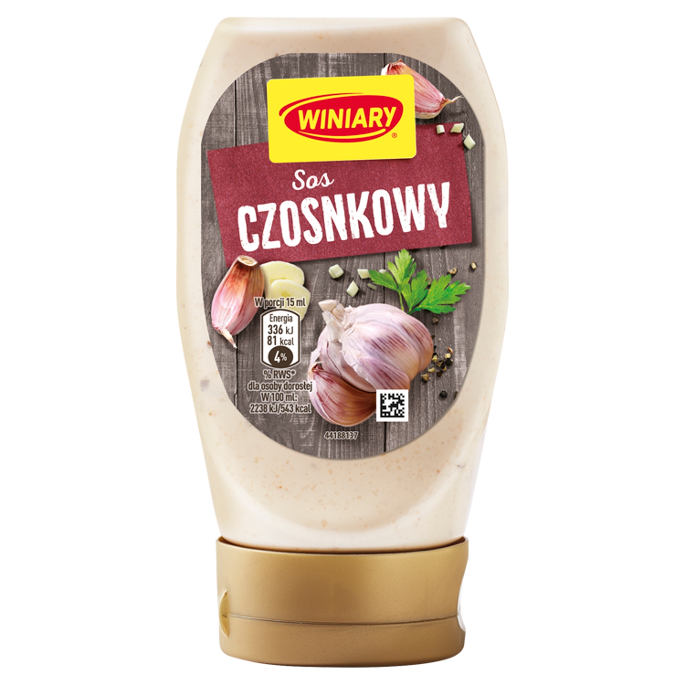 WINIARY Sos CZOSNKOWY 300ml (59085355) • Cena, Opinie • Sosy ...