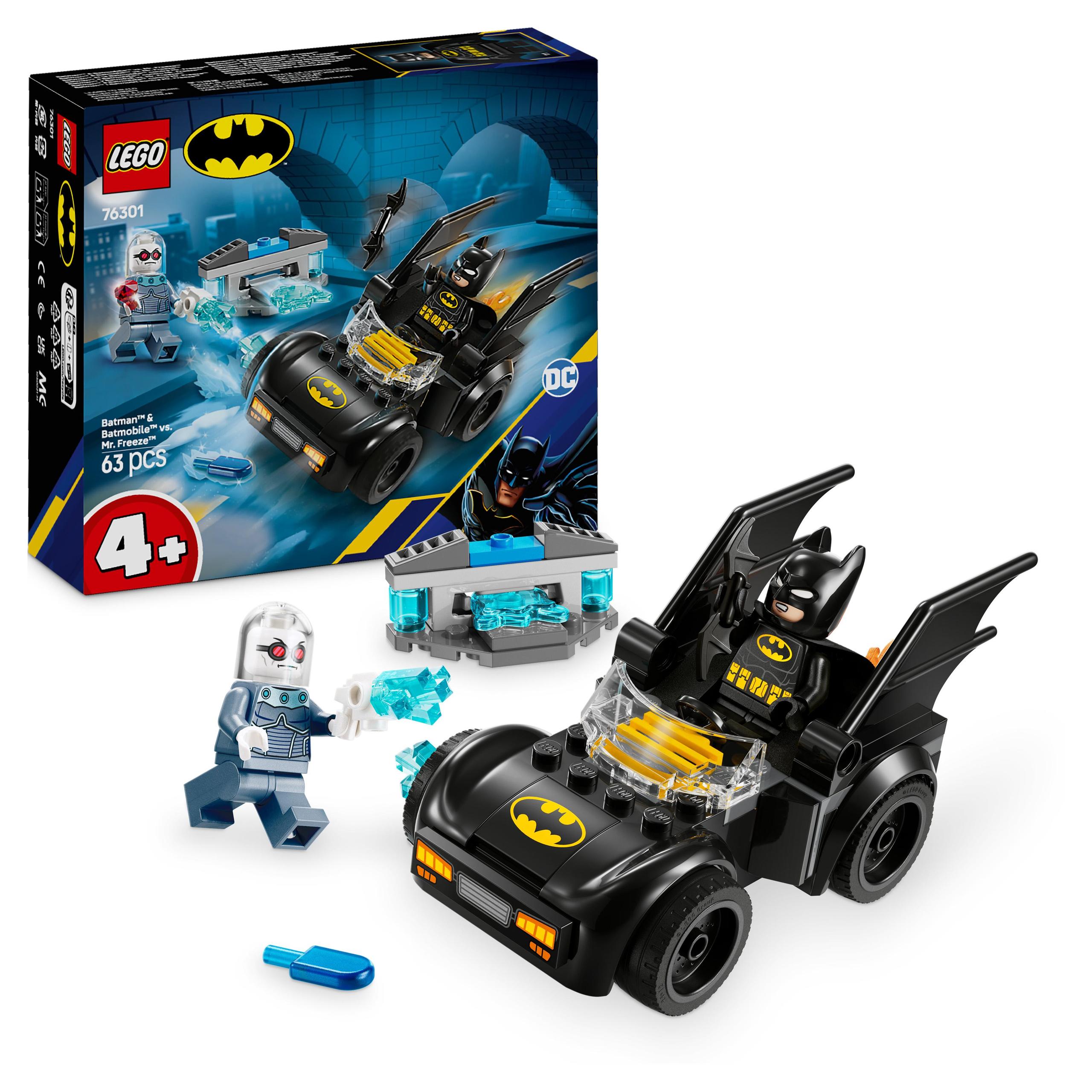 LEGO Super Heroes 76301 Batman i Batmobil kontra Mr.Freeze ... LEGO Super Heroes 76301 Batman i Batmobil kontra Mr.Freeze ...