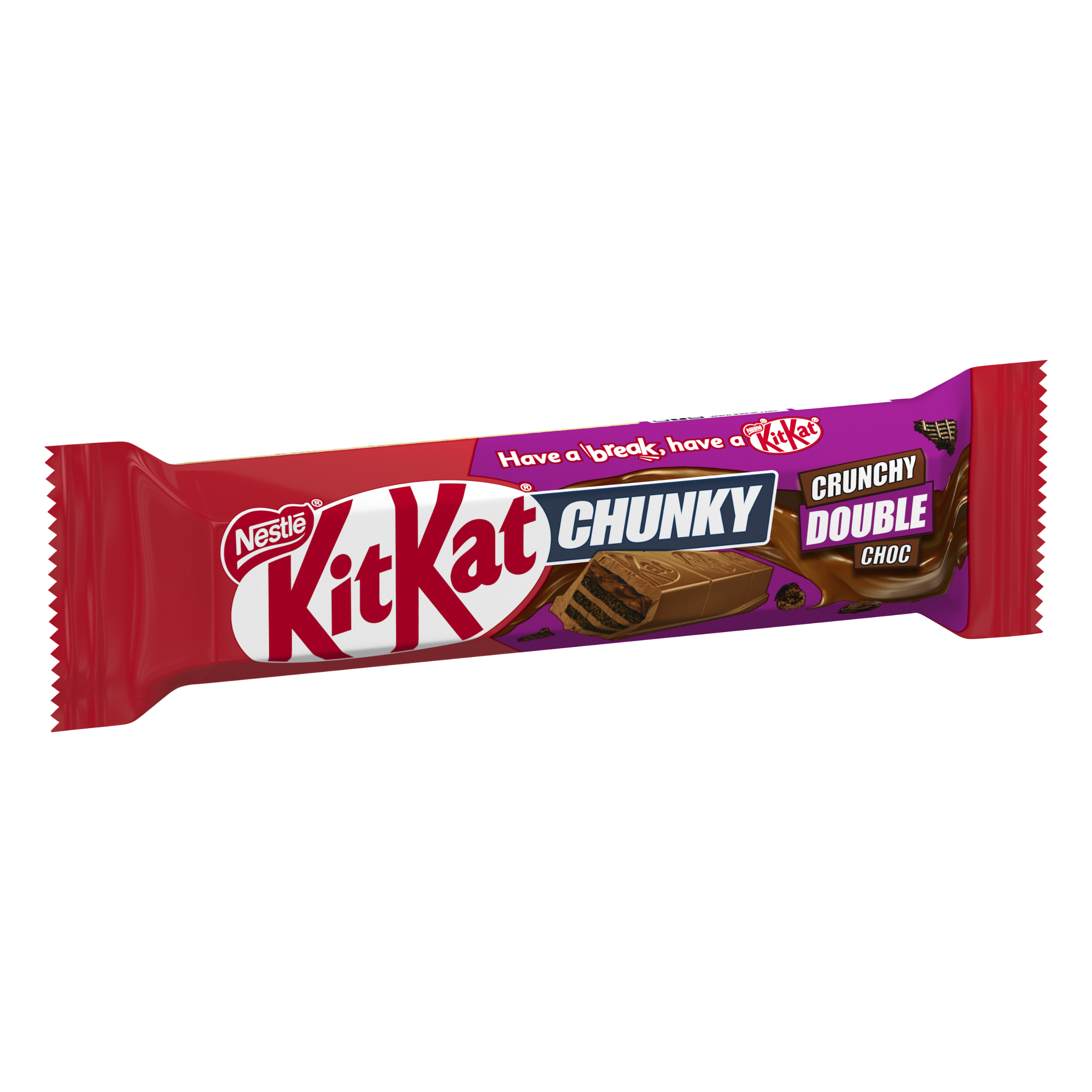 Baton Kit Kat Chunky Crunchy Double Choc 42 g • Cena, Opinie - Allegro