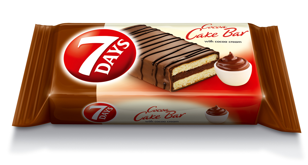 7 Days Cocoa Cake Bar Kakaowy 32g • Cena, Opinie - Allegro