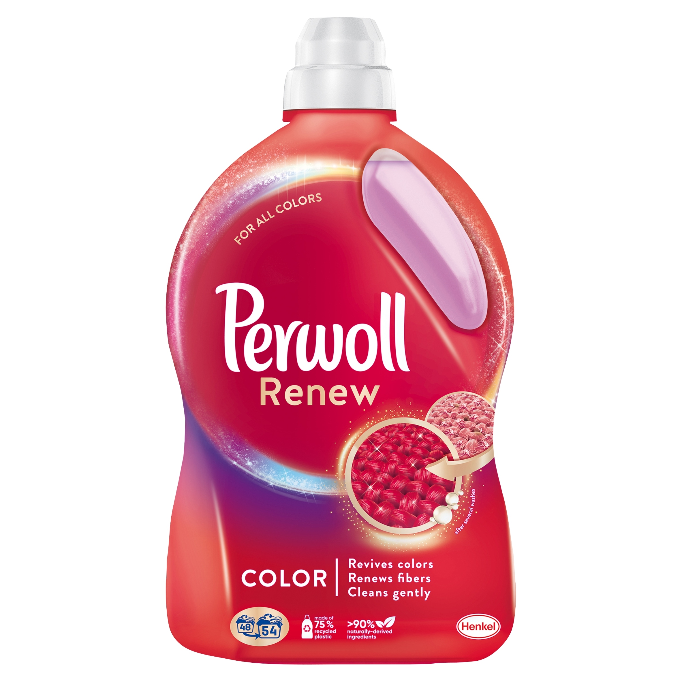 PERWOLL RENEW COLOR PŁYN DO PRANIA KOLORÓW 2,97L 13752672809 - Allegro.pl