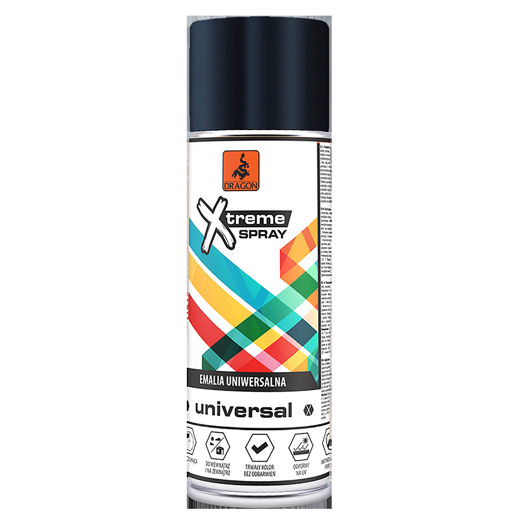 EMALIA SPRAY DRAGON 400ML RAL 9017 CZARNY POŁYSK (5903649018731) • Cena ...