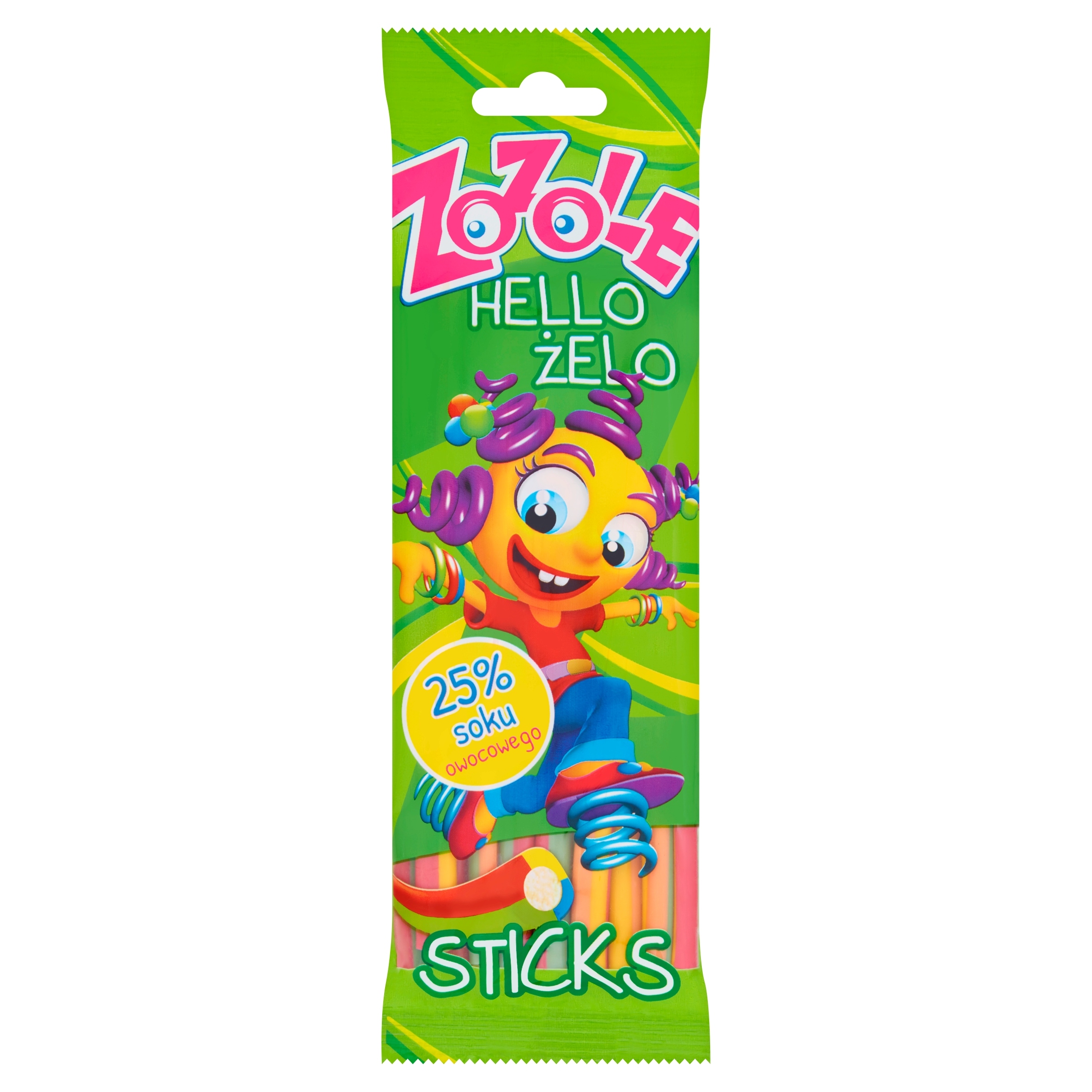 Żelki Zozole Mieszko 75 g STICKS (5900353700143) • Cena, Opinie • Żelki ...