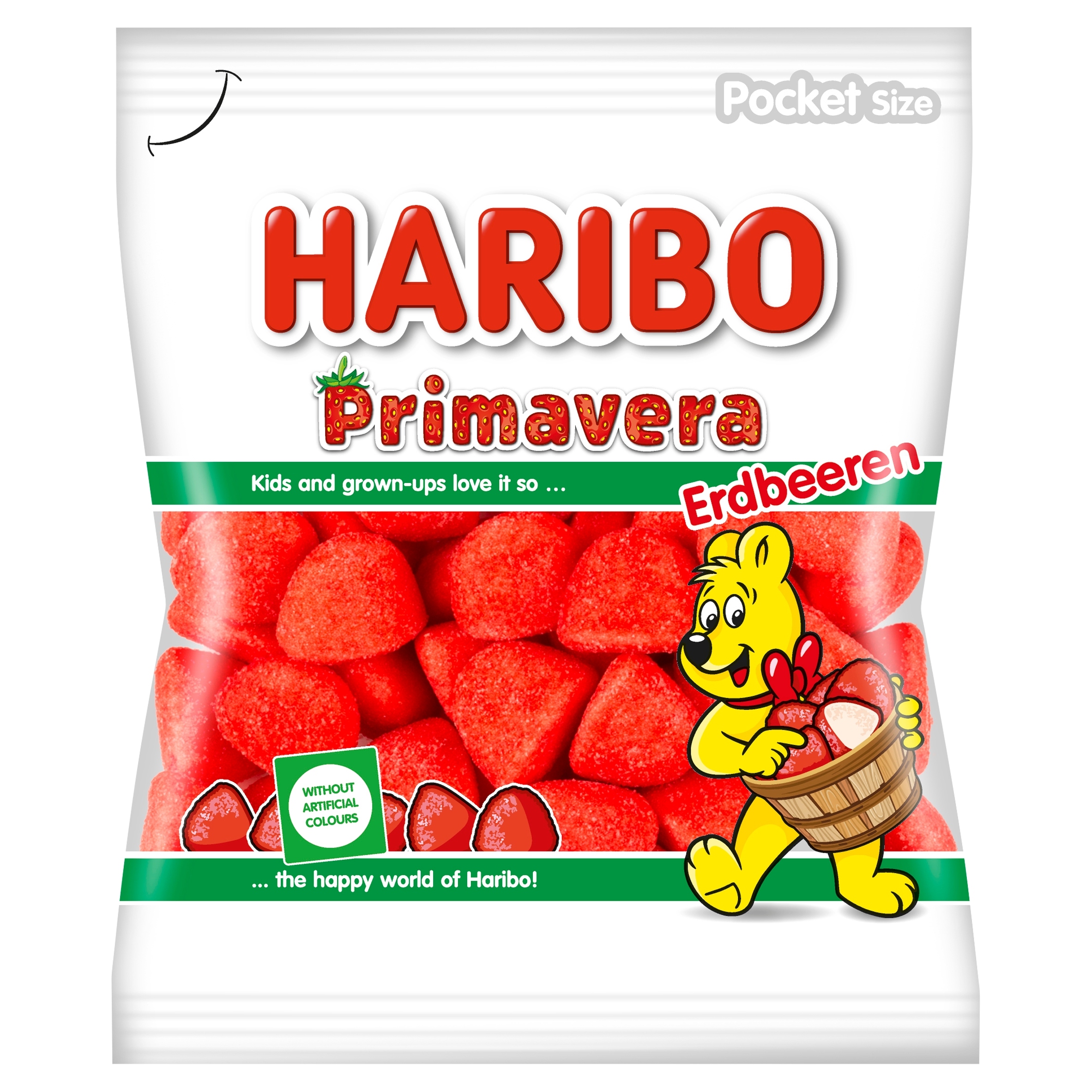ŻELKI HARIBO TRUSKAWKOWE 100 g 14930684196 - Allegro.pl