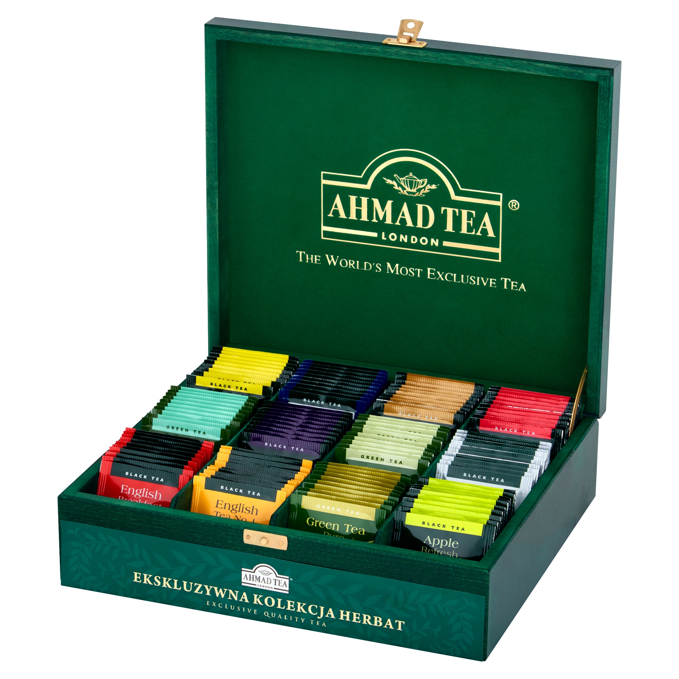 Ahmad Tea Mix Ekskluzywna kolekcja Skrzynka 120tb 11857202787 - Allegro.pl