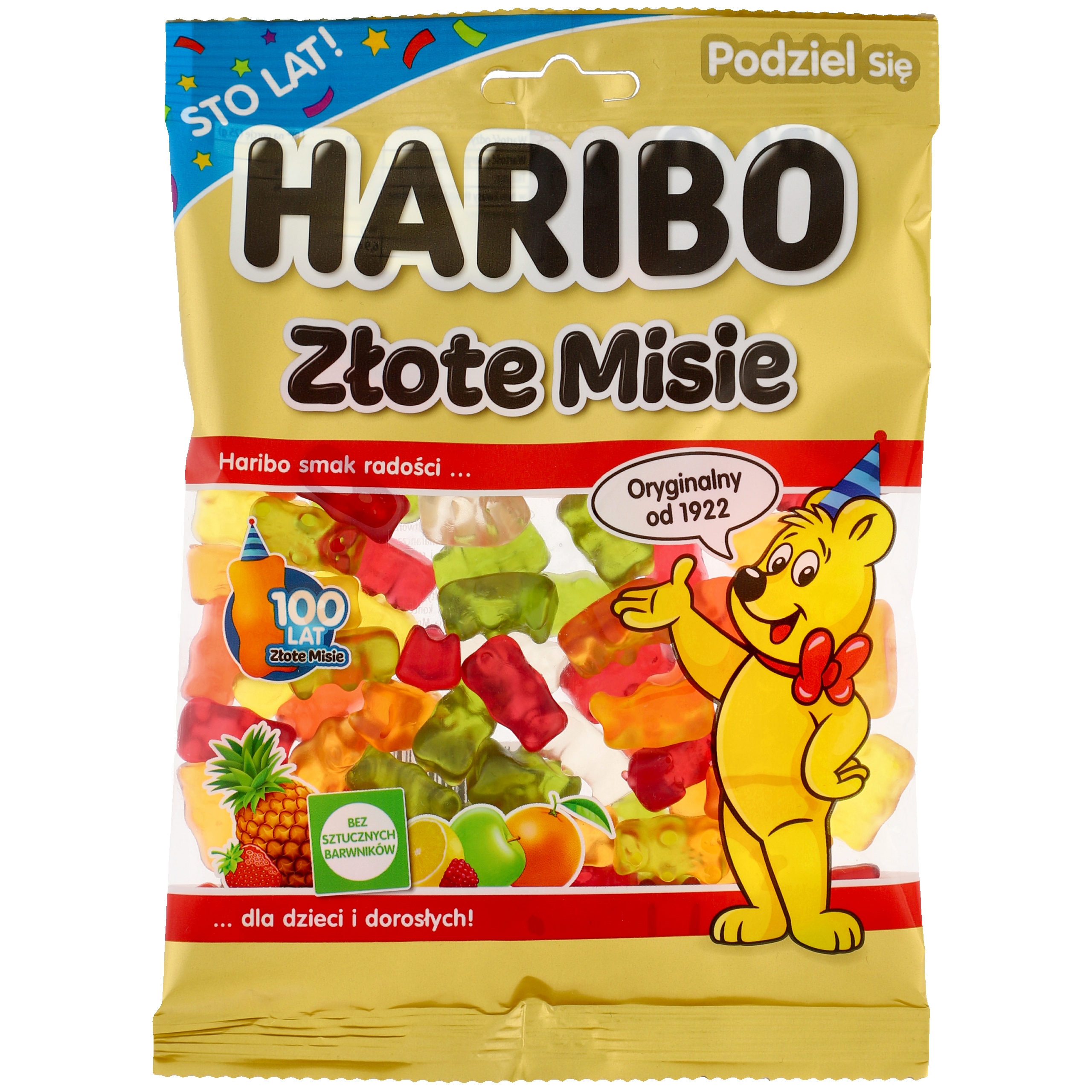 Haribo Złote Misie 175g 13790074649 - Allegro.pl