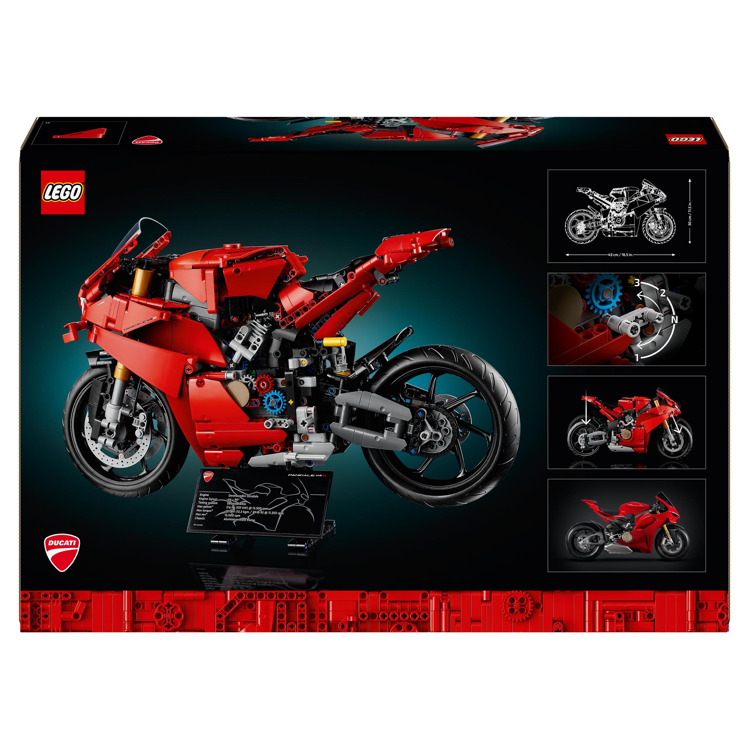 LEGO Technic 42202 Motocykl Ducati Panigale V4 S (5702017816258) • Cena ...