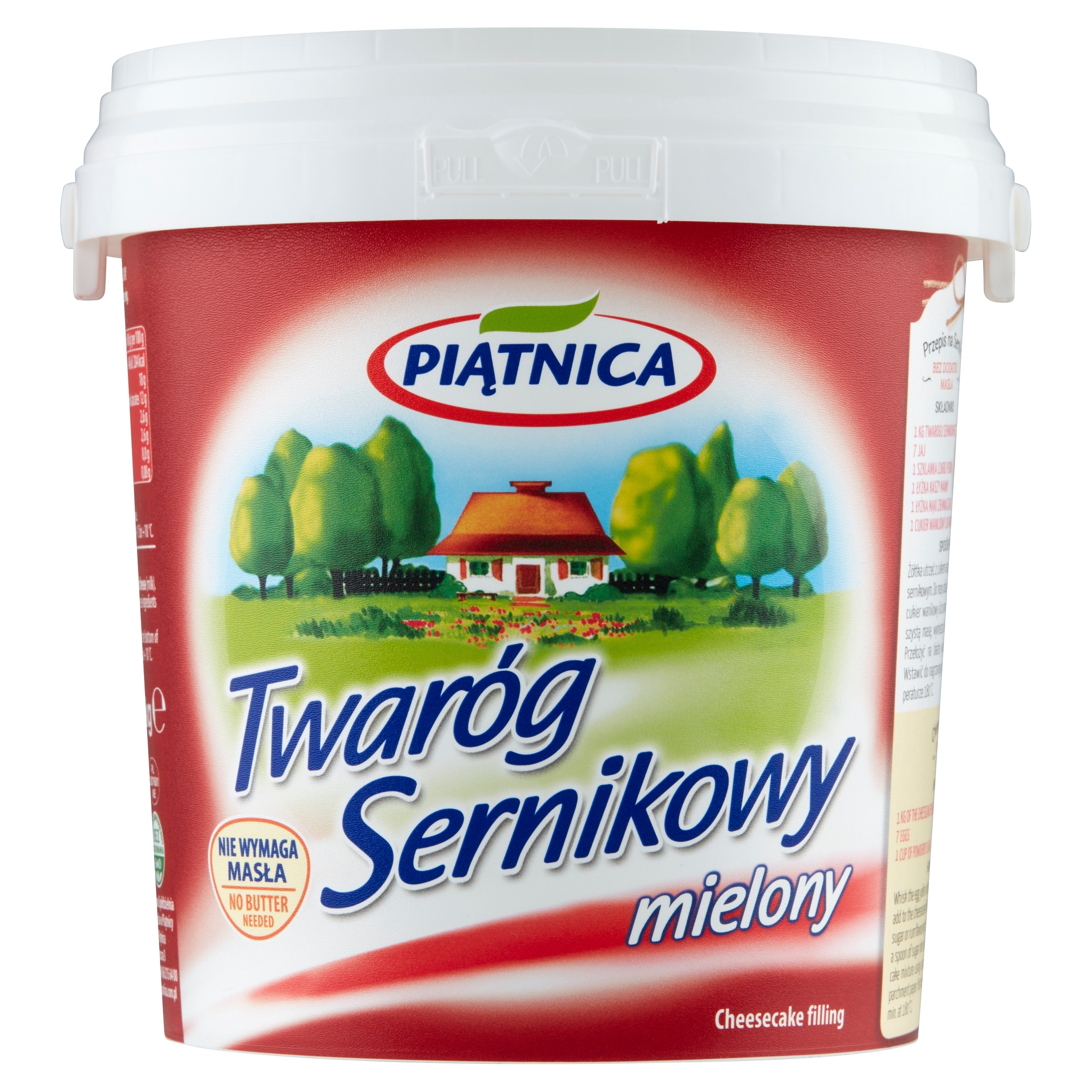 Twaróg Sernikowy mielony 1KG Piątnica (5900531004056) • Cena, Opinie ...