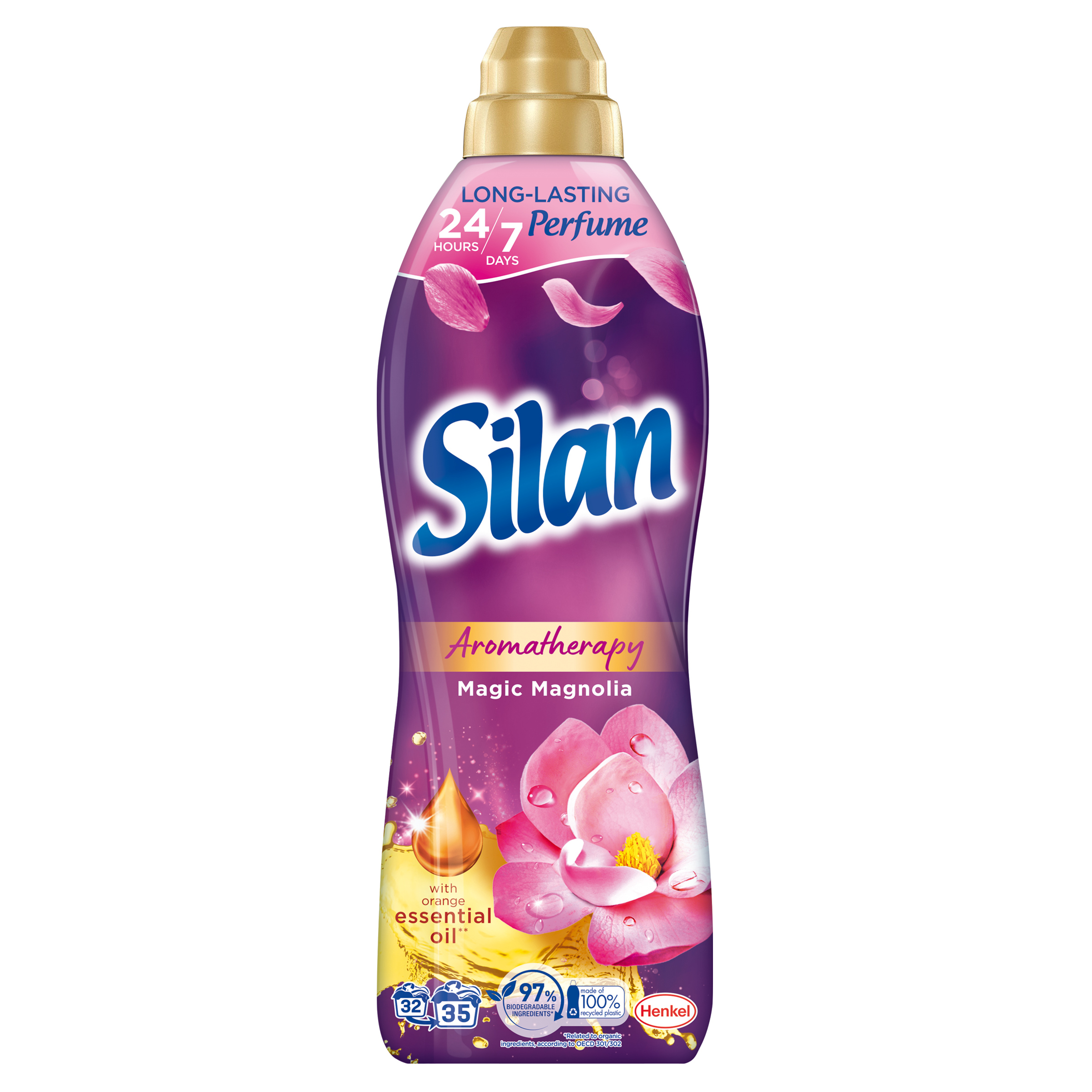 Silan Magic Magnolia płyn do płukania tkanin 770ml 14033537254 - Allegro.pl