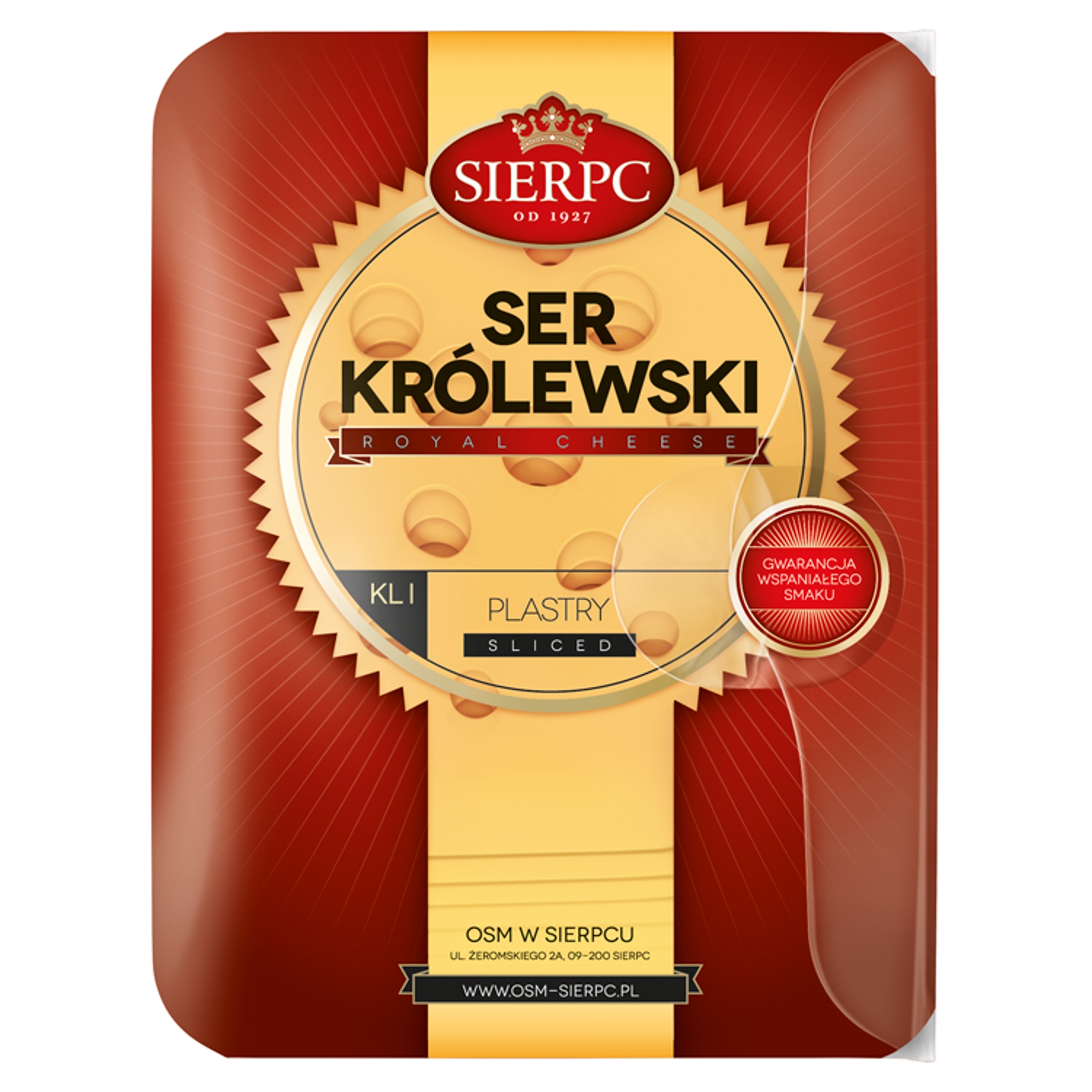 Sierpc Ser królewski 135 g 13685401098 - Allegro.pl