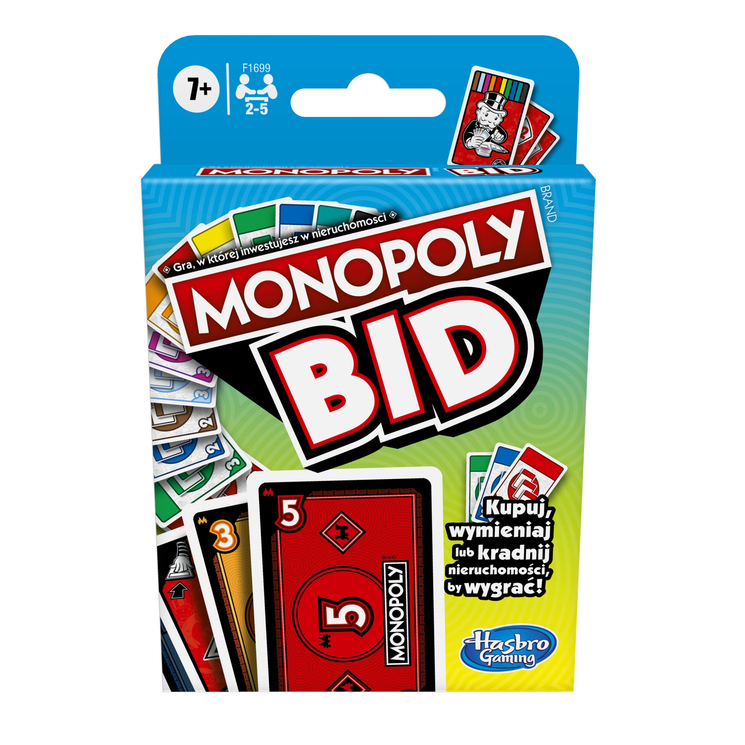 Monopoly Bid Hasbro gra - Stan: Nowy 16.90PLN - Sklepy, Opinie, Ceny w ...