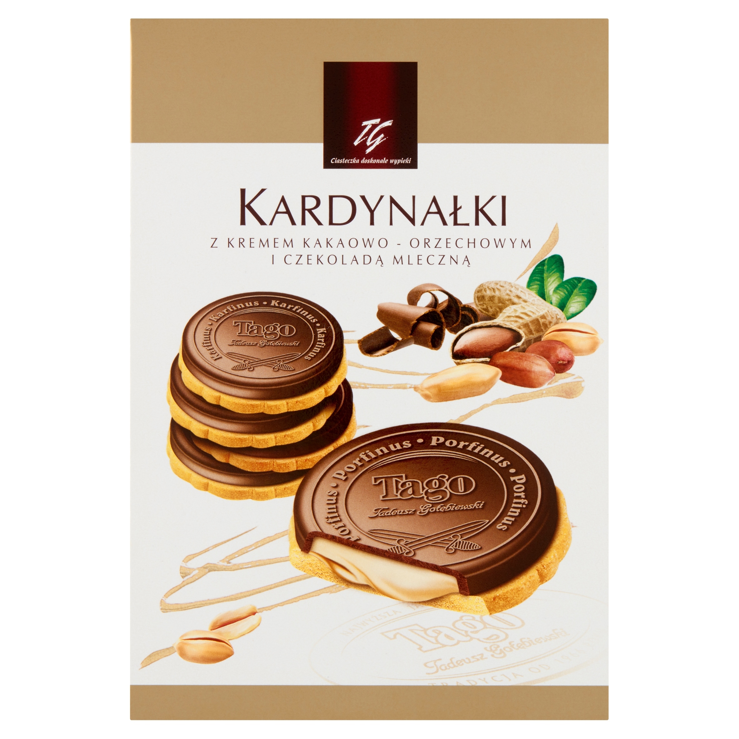 Ciastka kruche Tago Kardynałki 180 g 15501883087 - Allegro.pl