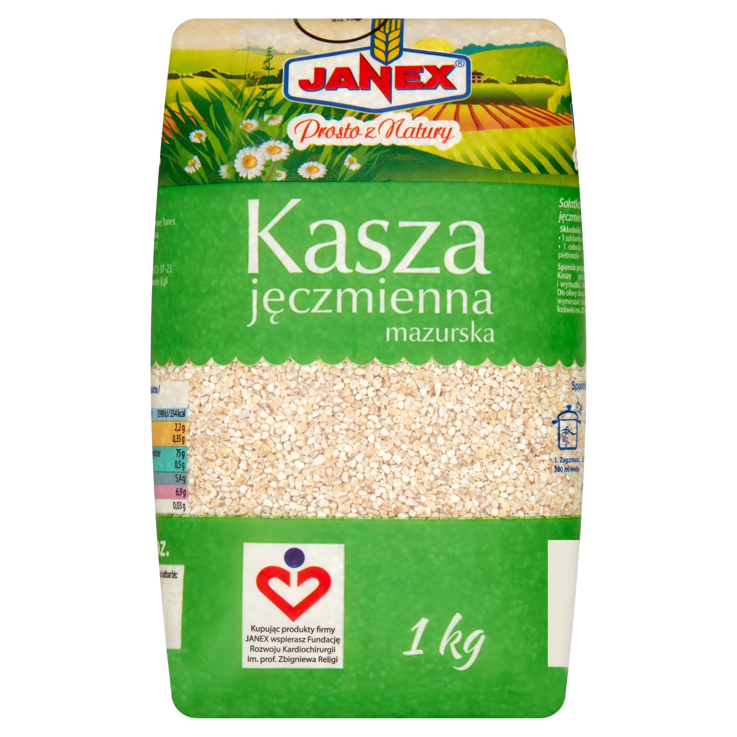 Kasza jęczmienna paczkowana Janex 1 kg (5908267100226) • Cena, Opinie ...