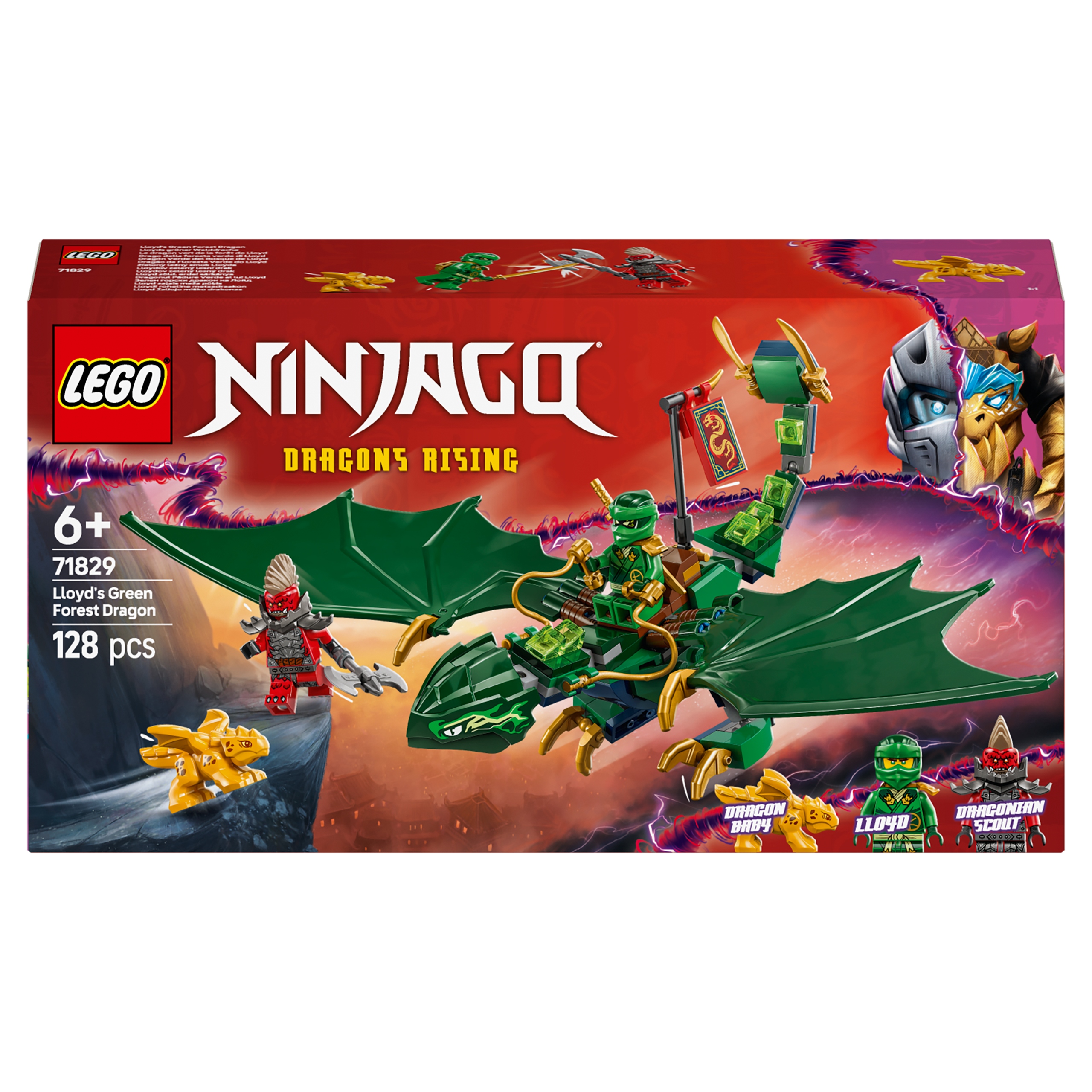LEGO Ninjago 71829 Zielony Leśny Smok Lloyda (5702017815640) • Cena ...