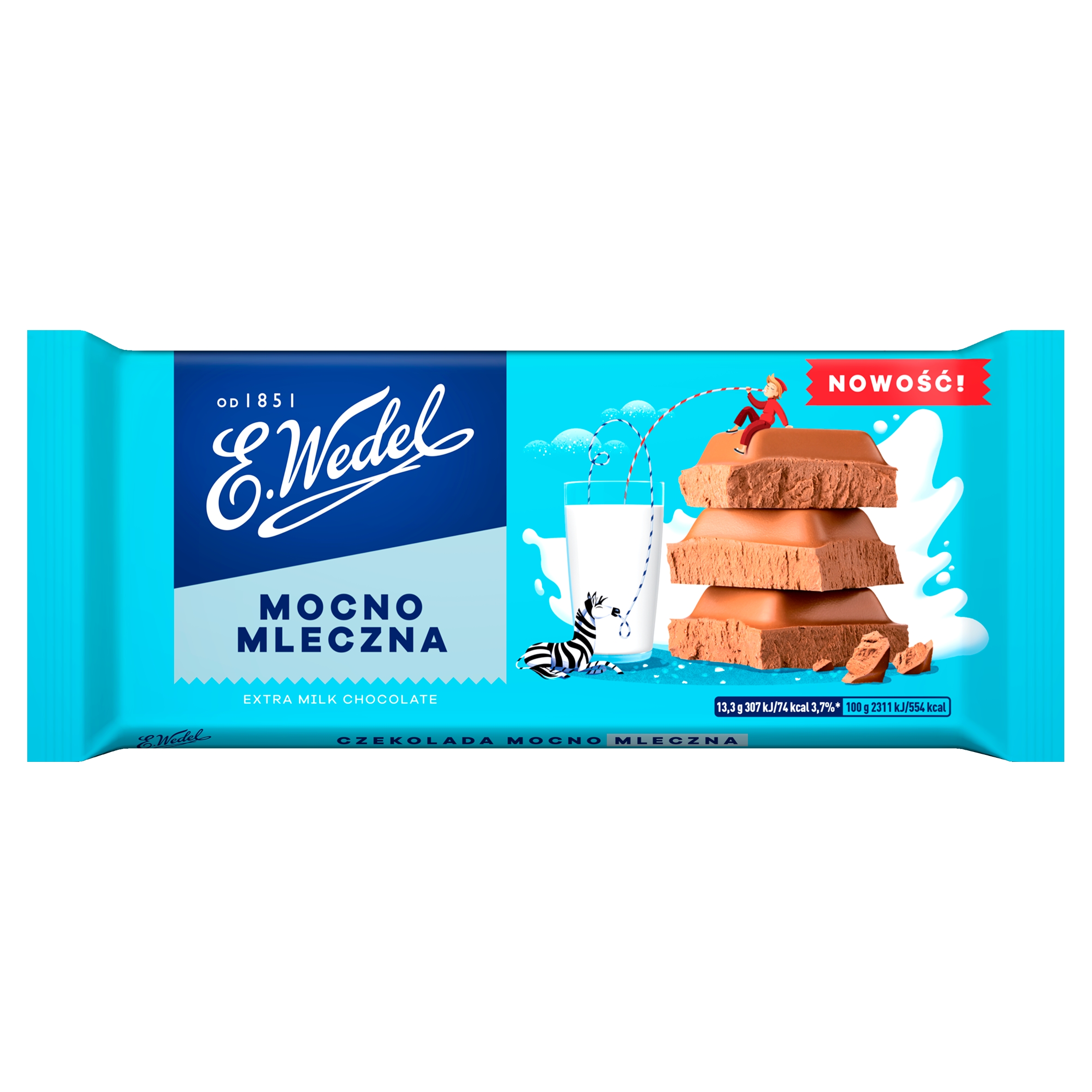 Czekolada mleczna E.Wedel 80 g - porównaj ceny - Allegro.pl