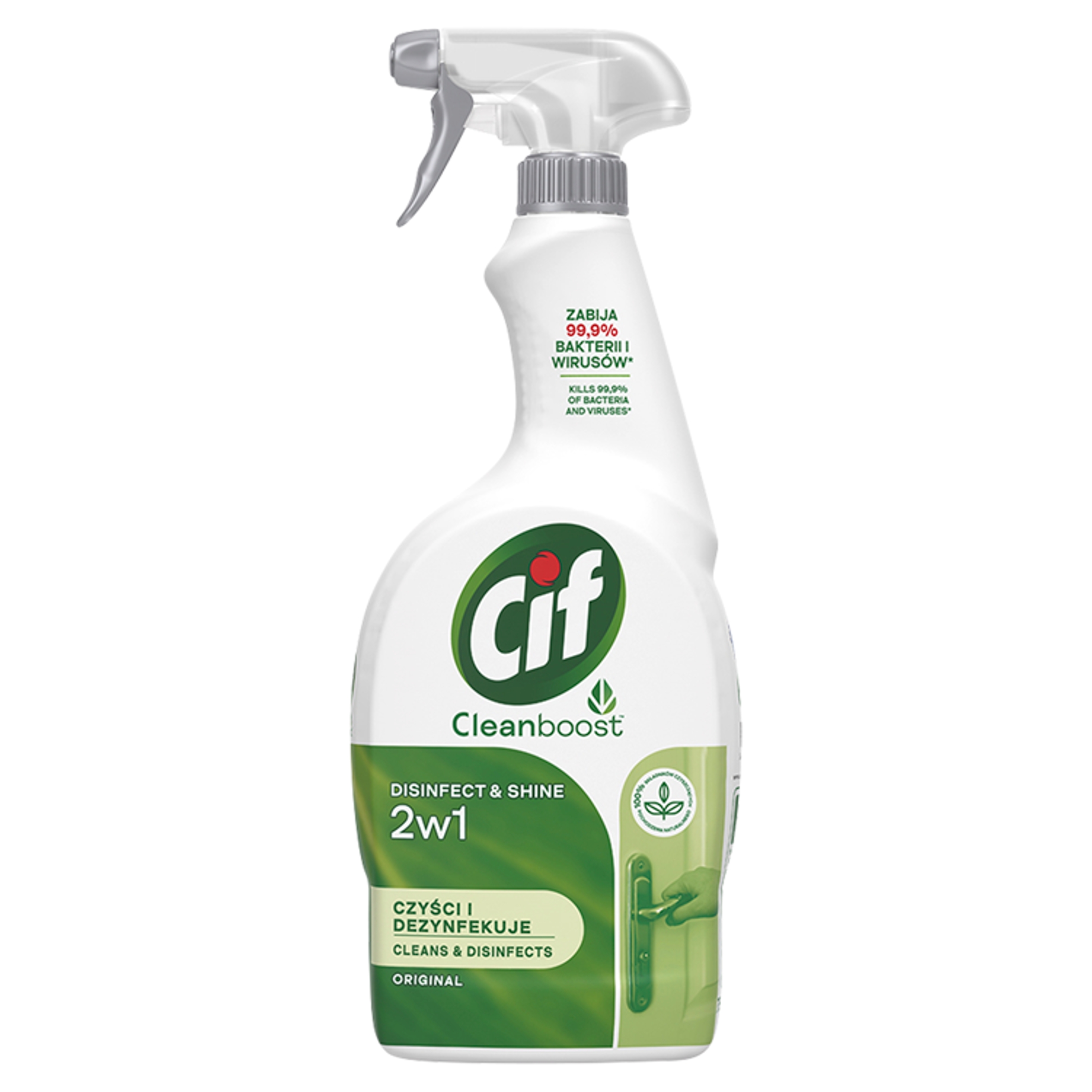 Cif CleanBoost Spray Czyszczący 750ml 15846821385 - Allegro.pl